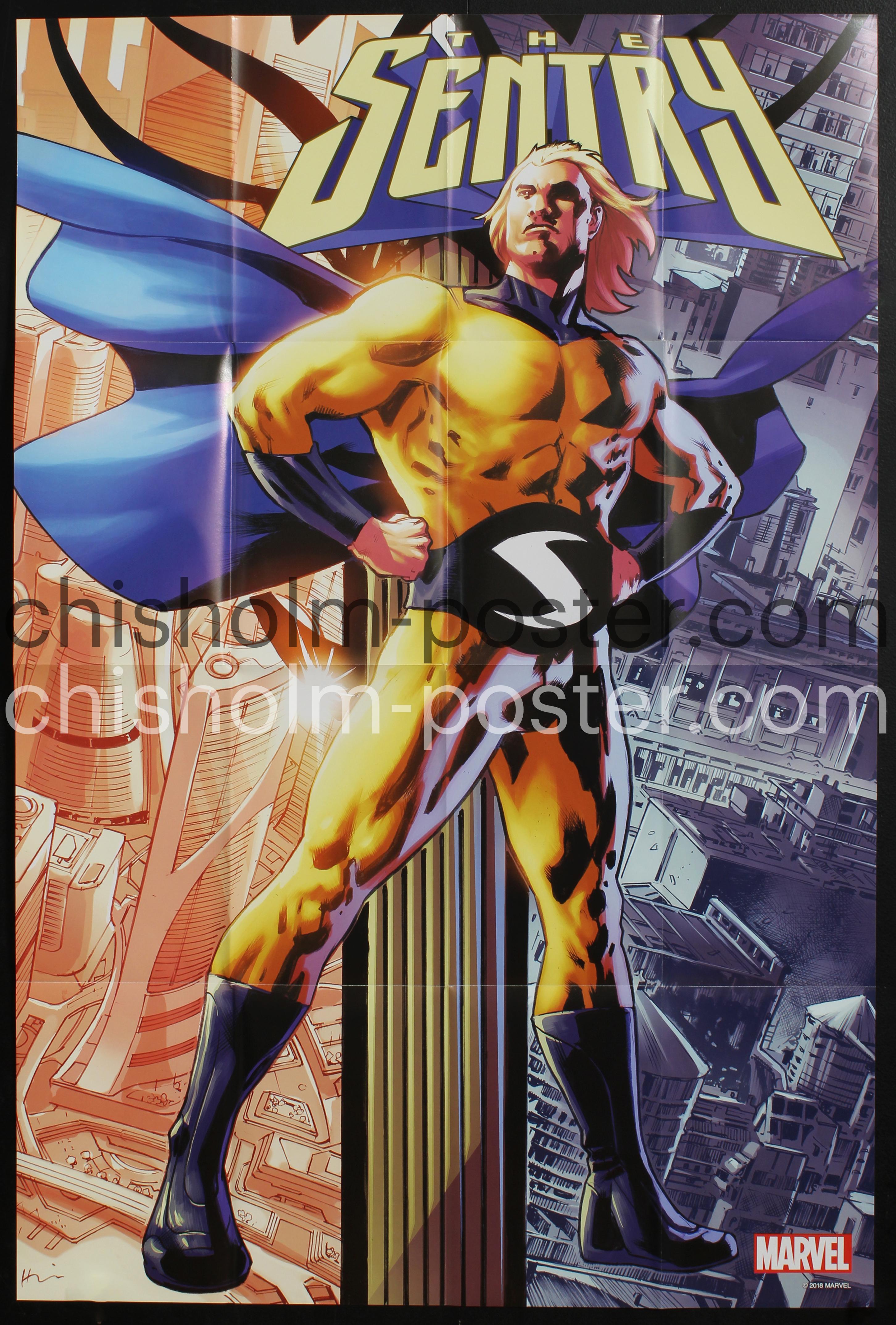 Sentry - Marvel Comics | Original Vintage Poster | Chisholm Larsson Gallery