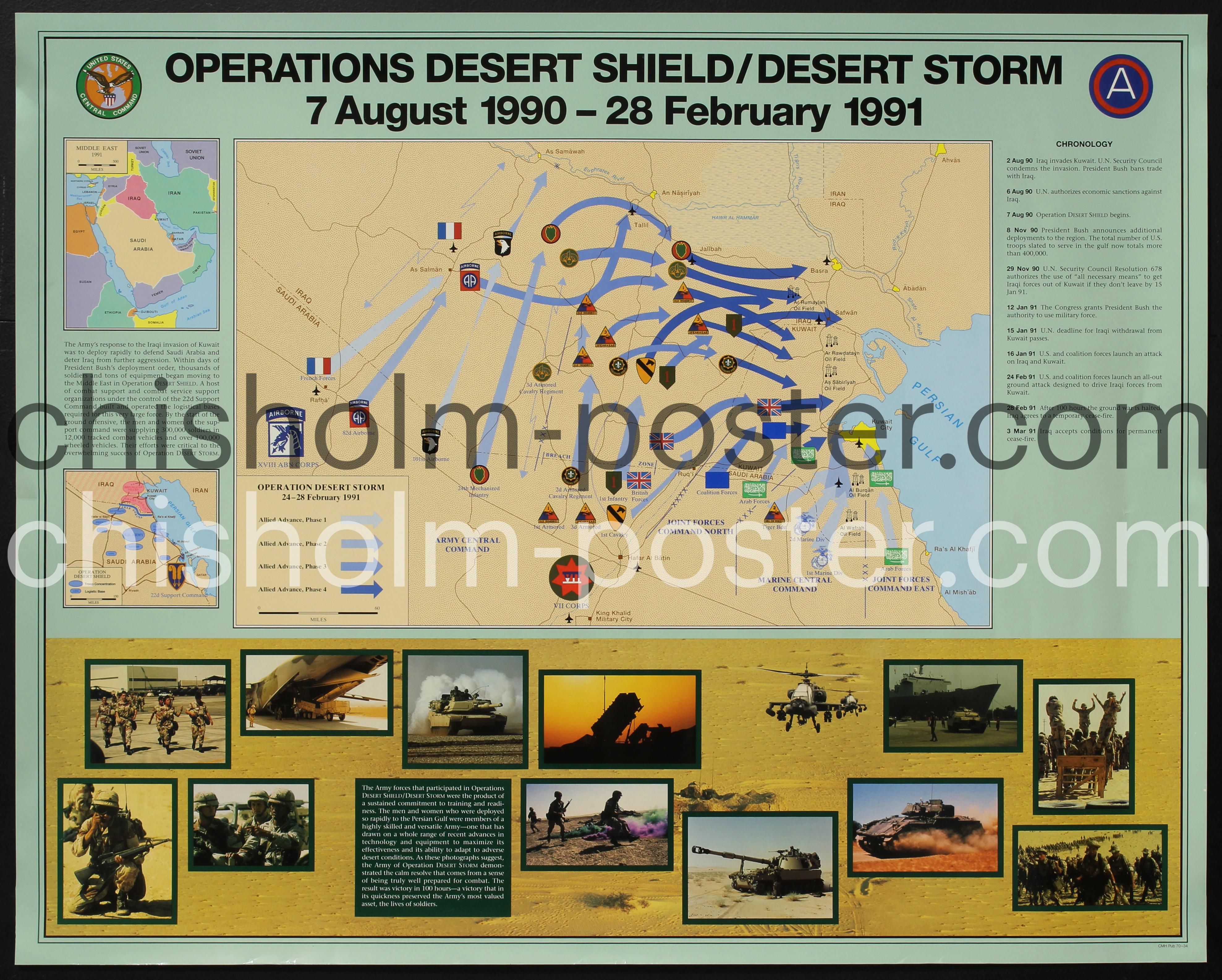 Operations Desert Shield/ Desert Storm 7 August 1990 - 28 February 1991 ...