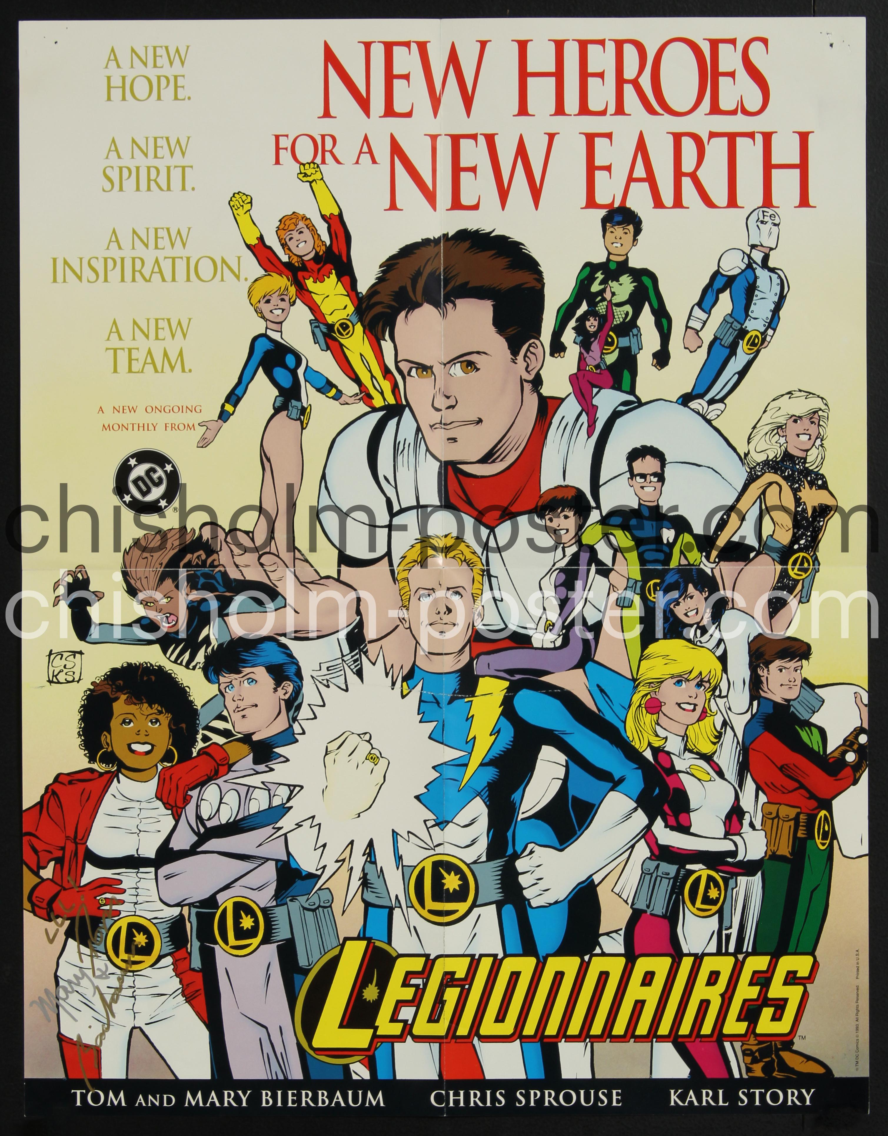 Legionnaires - New Heroes for a New Earth - DC Comics | Original ...