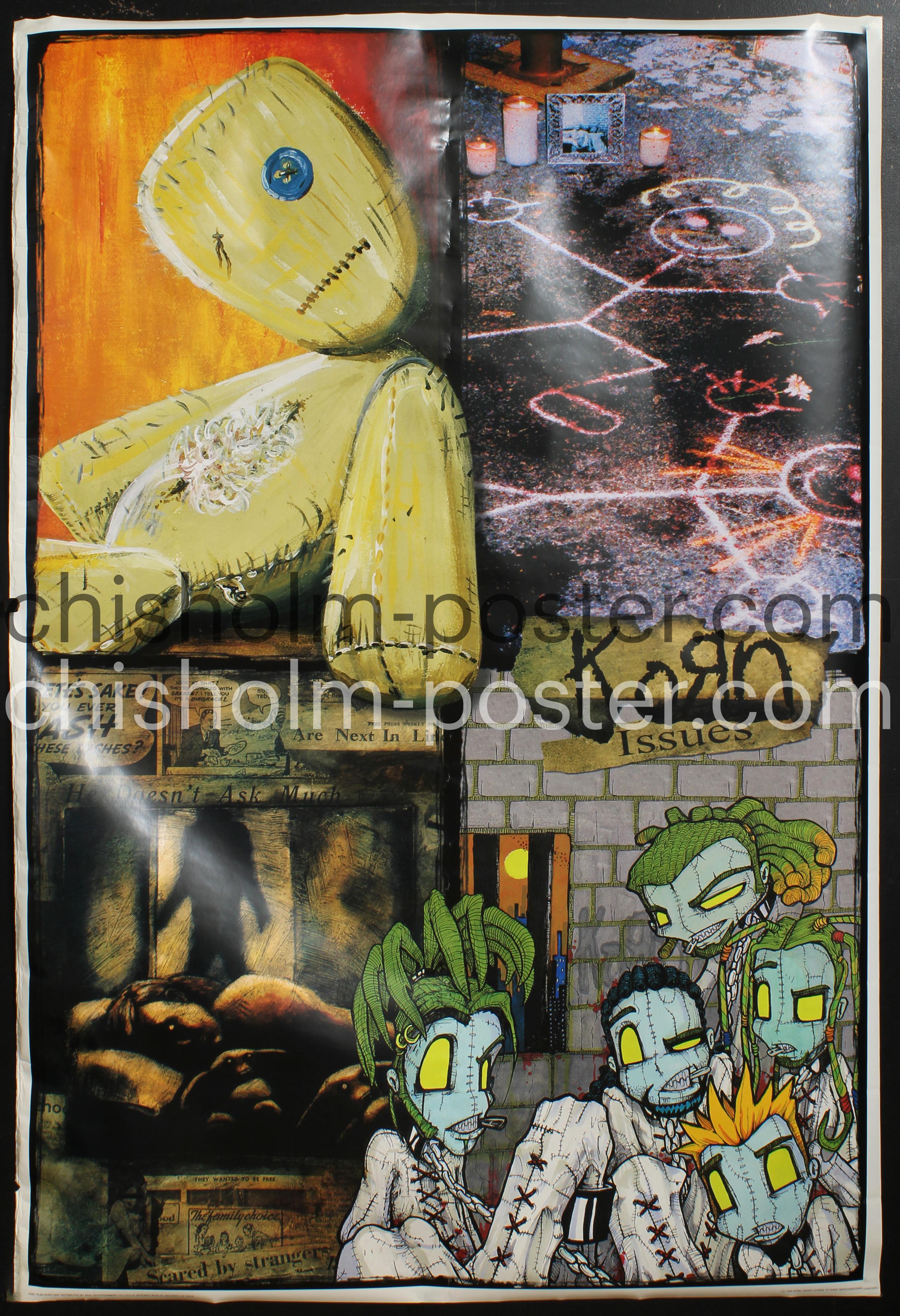 Korn - Issues | Original Vintage Poster | Chisholm Larsson Gallery
