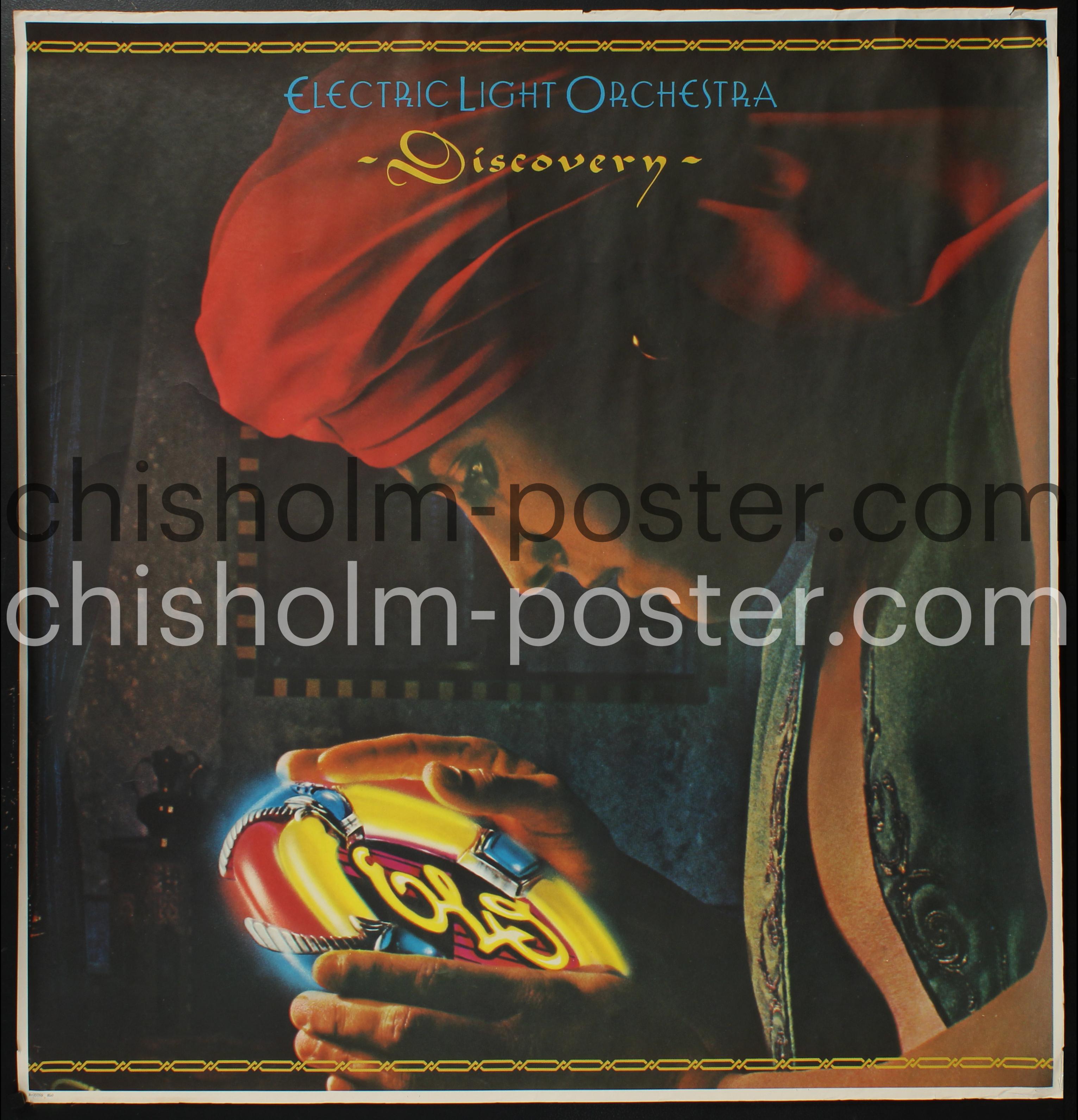 Electric Light Orchestra - Discovery - ELO | Original Vintage Poster ...