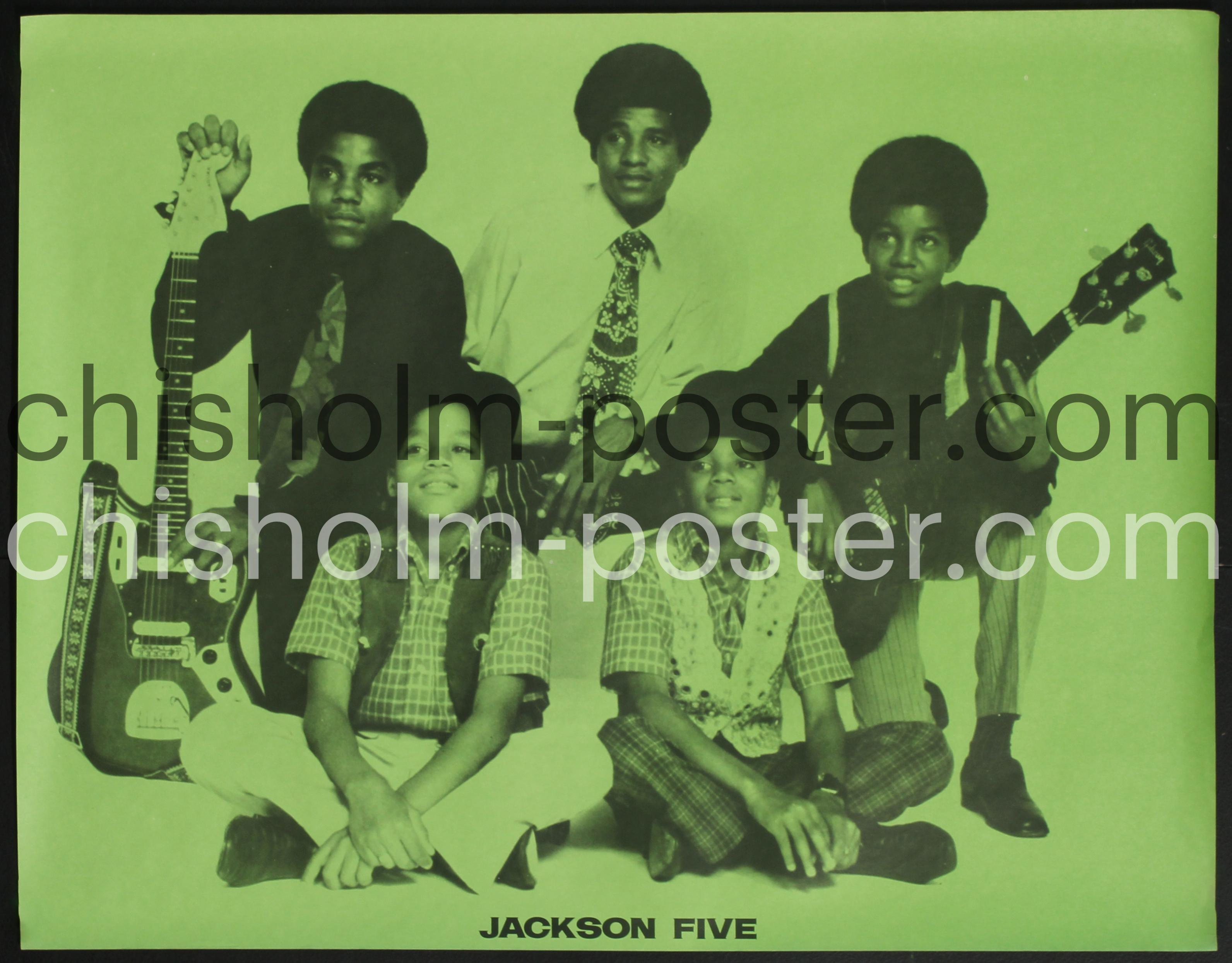 Jackson Five (Green) | Original Vintage Poster | Chisholm Larsson Gallery