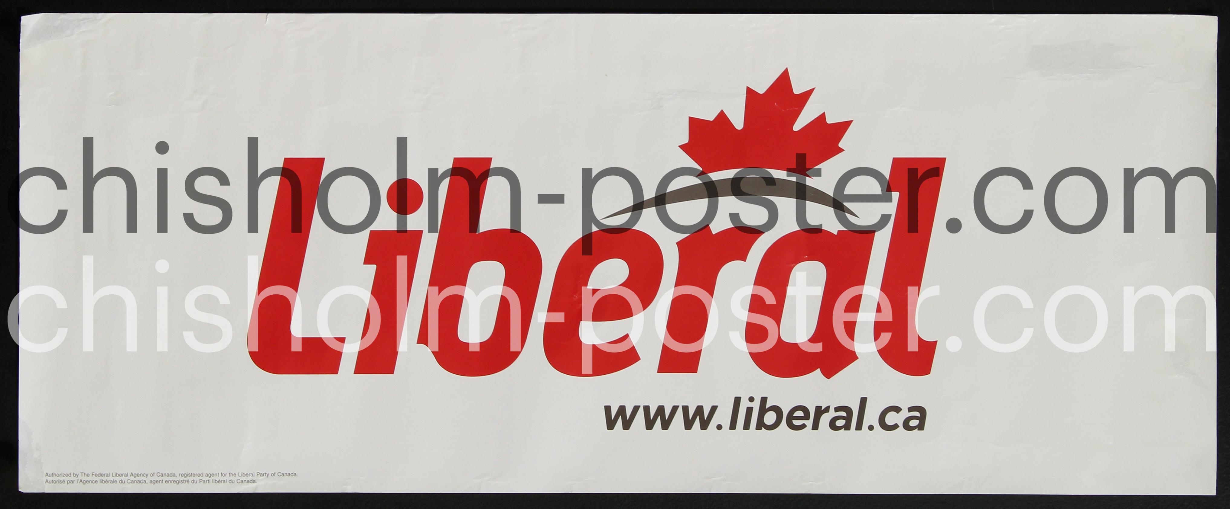 Liberal (Liberal Party of Canada) (2) | Original Vintage Poster ...