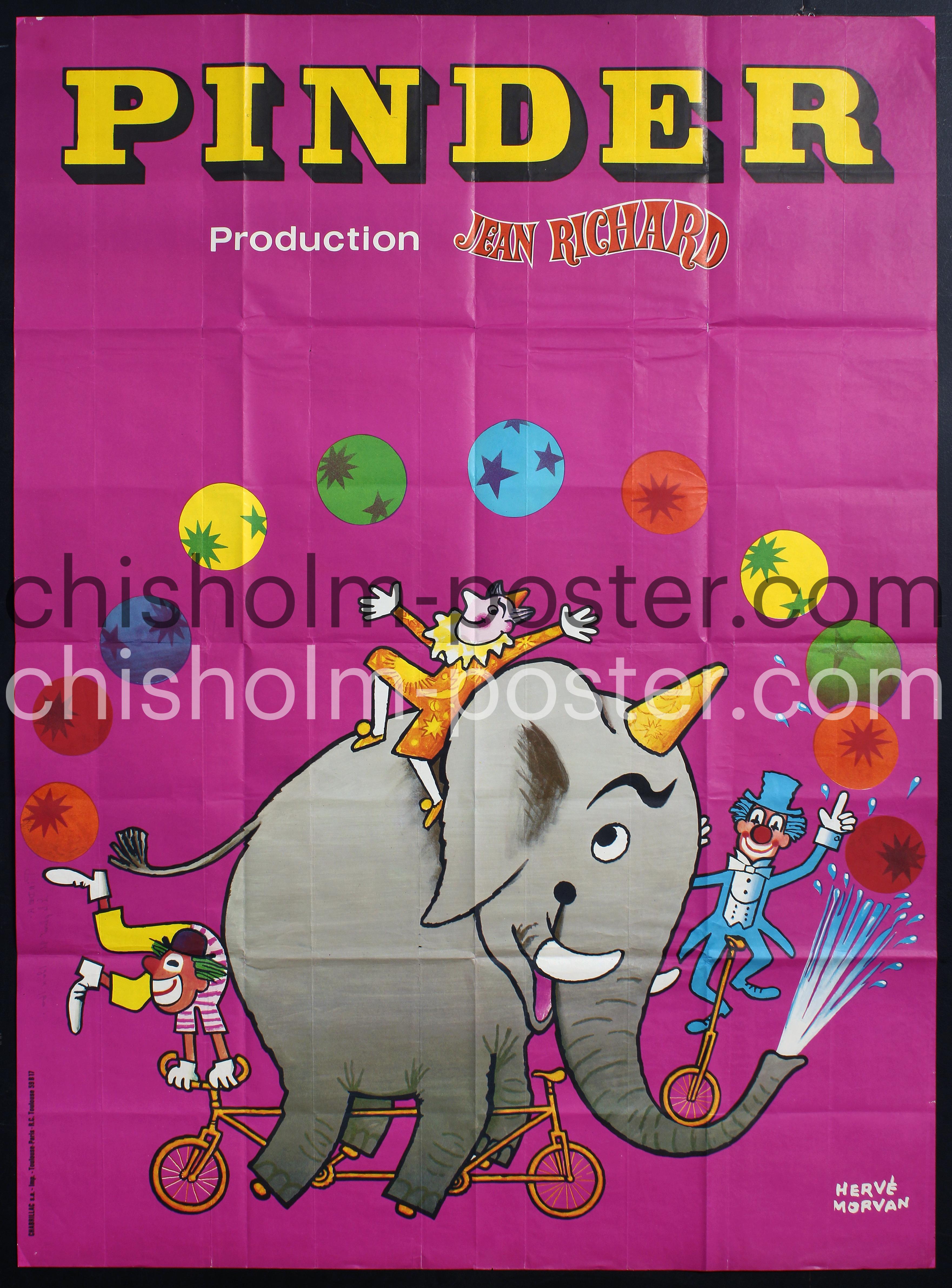 Pinder - Production Jean Richard (Elephant / Herve Morvan) | Original ...