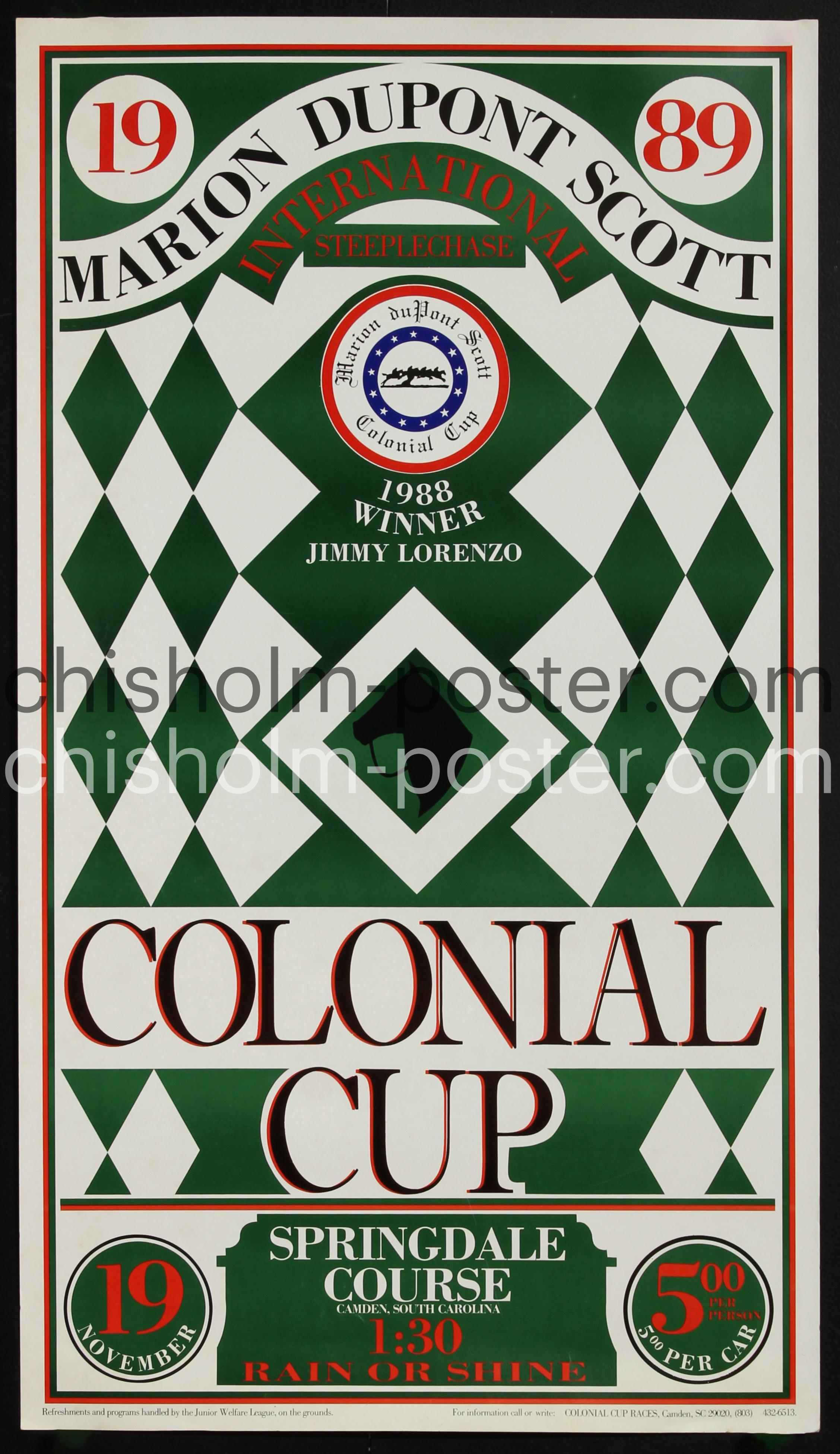 Colonial Cup - Springdale Course - Marion Dupont Scott International ...
