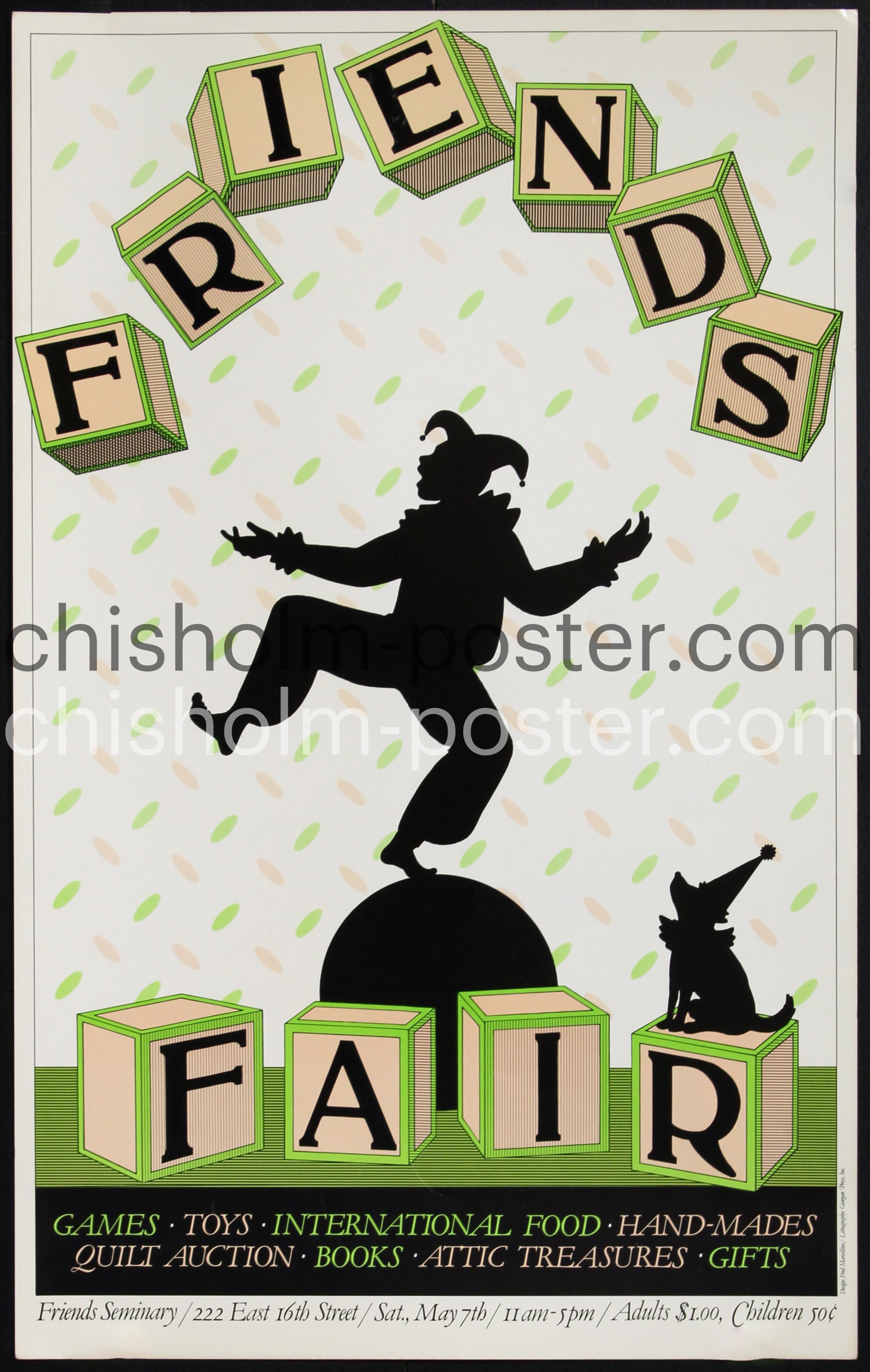 Friends Seminary - Friends Fair (2) | Original Vintage Poster ...