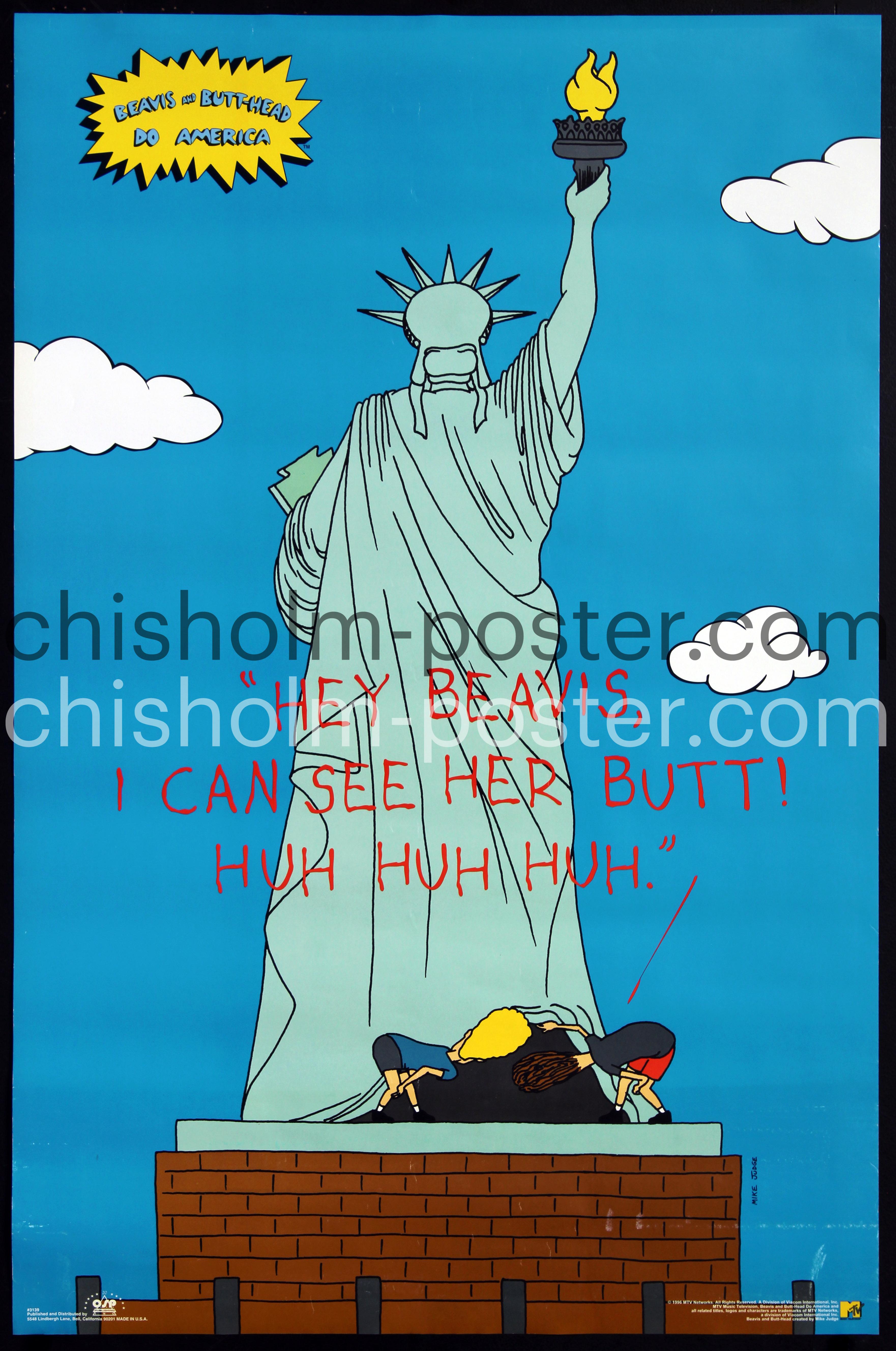 Beavis and Butt-Head Do America (Hey Beavis, I Can See Her Butt! Huh ...