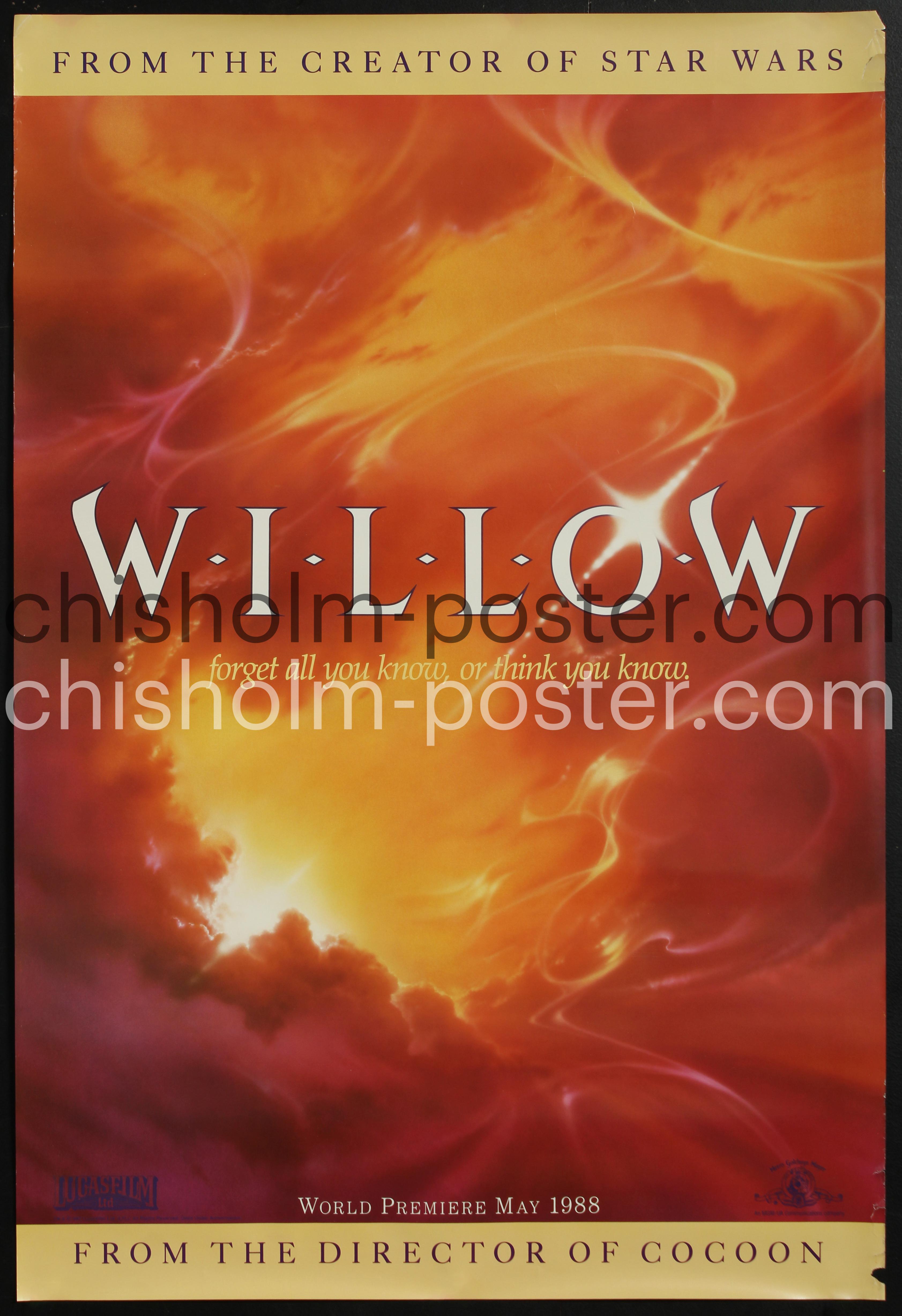 Willow (Teaser Poster) | Original Vintage Poster | Chisholm Larsson Gallery