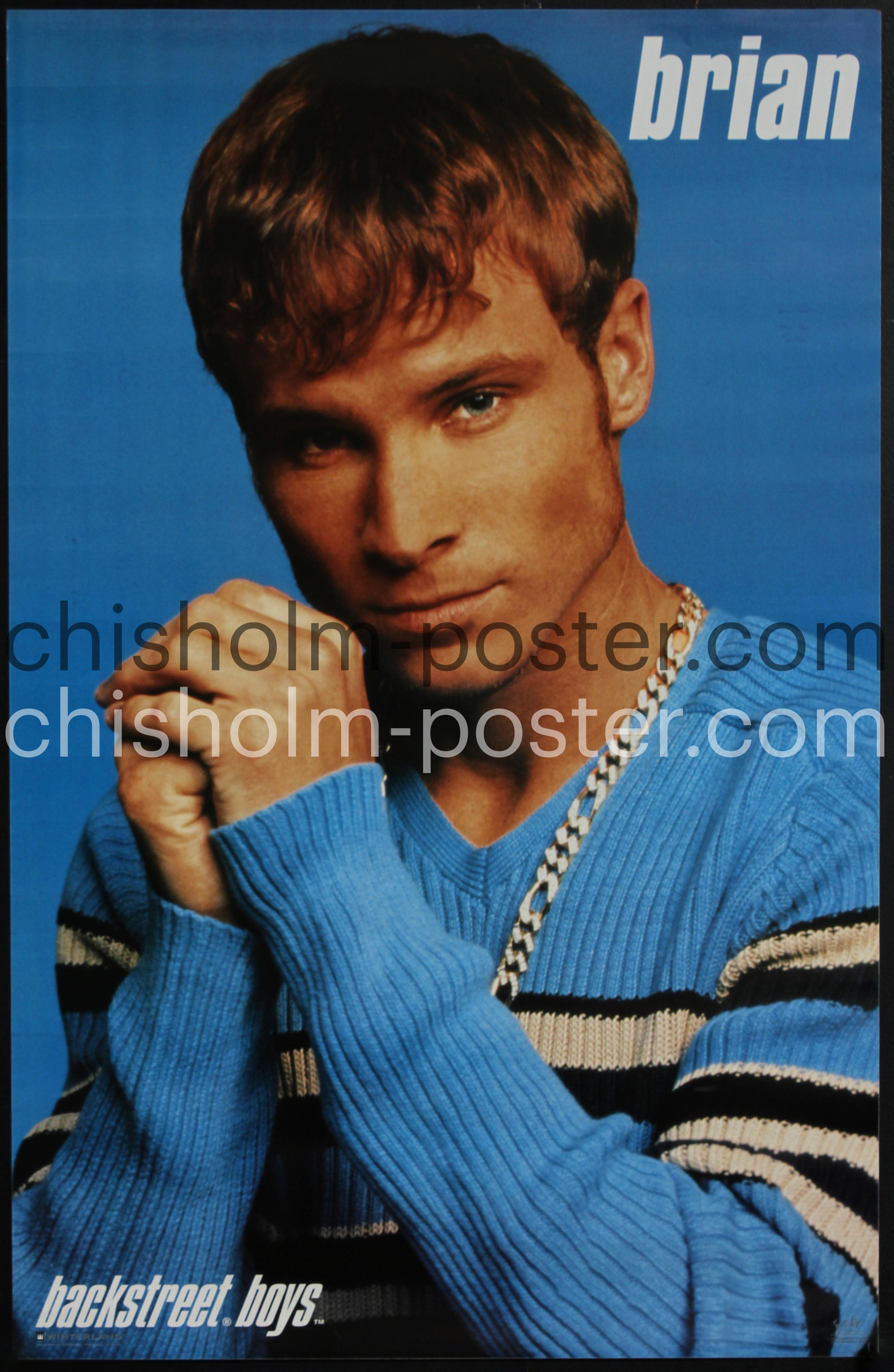 Backstreet Boys (5) Brian Littrell | Original Vintage Poster | Chisholm ...