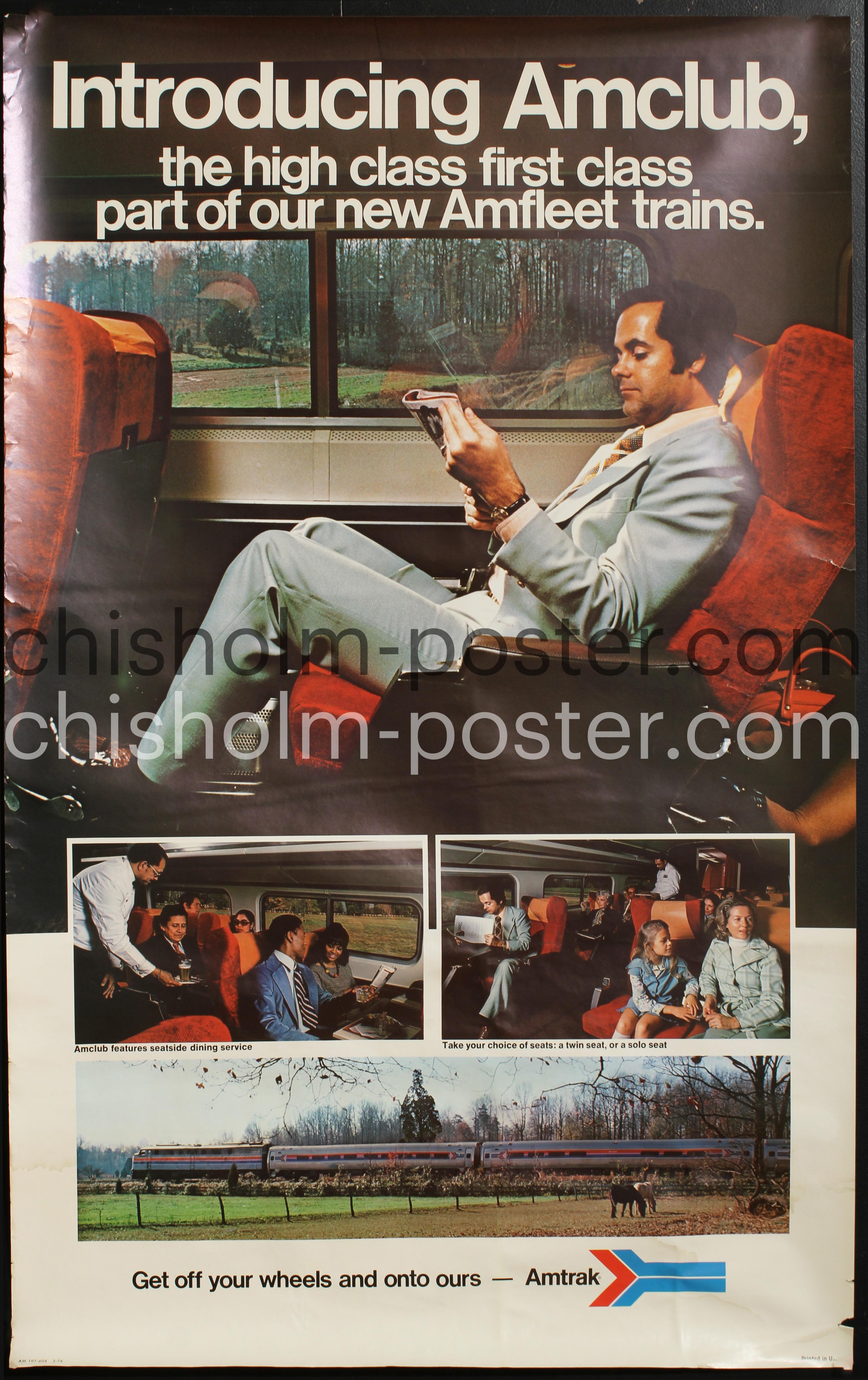 Amtrak - Introducing Amclub, The High Class First Class, Part of Our ...