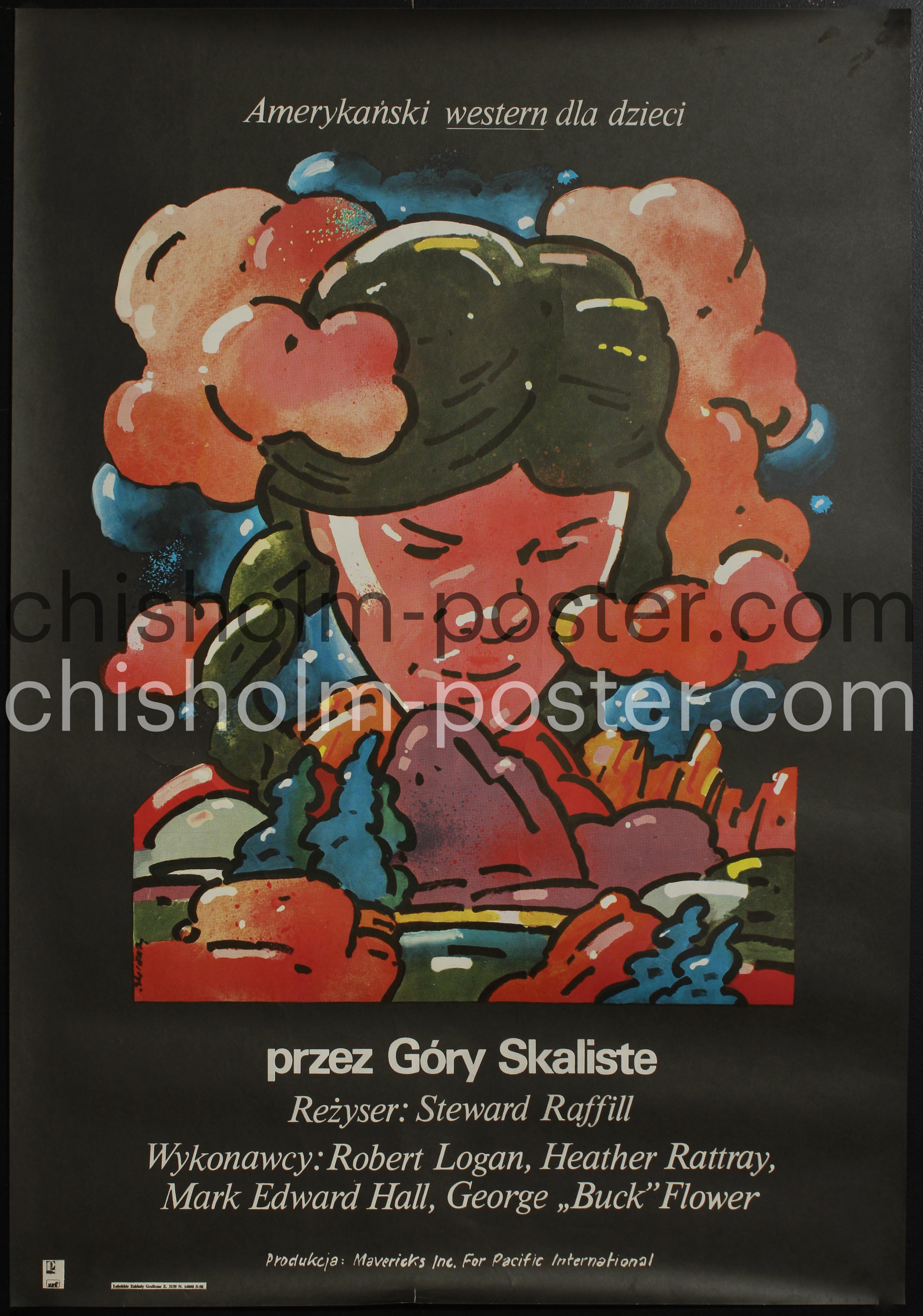 Przez Gory Skaliste | Original Vintage Poster | Chisholm Larsson Gallery