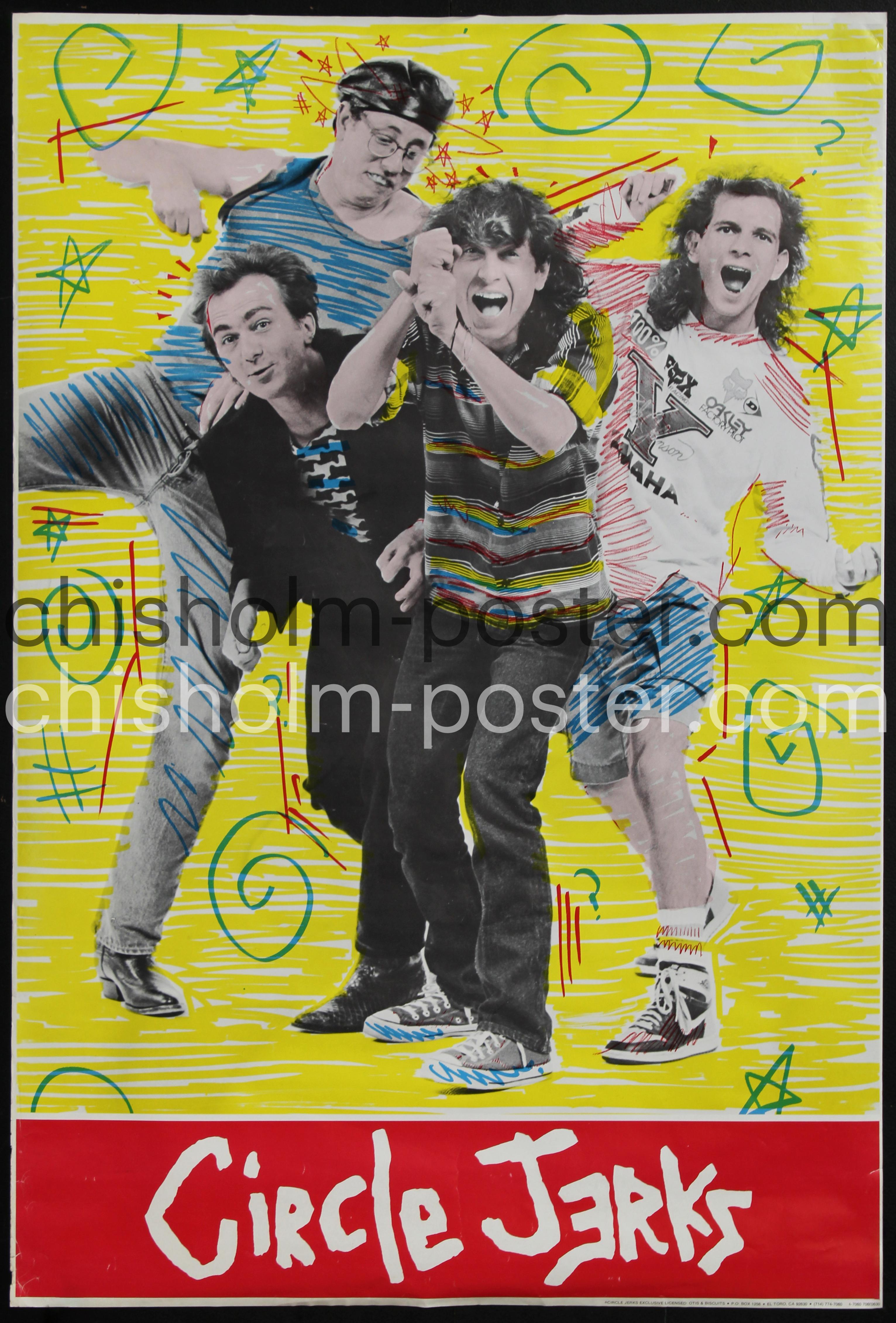 Circle Jerks | Original Vintage Poster | Chisholm Larsson Gallery