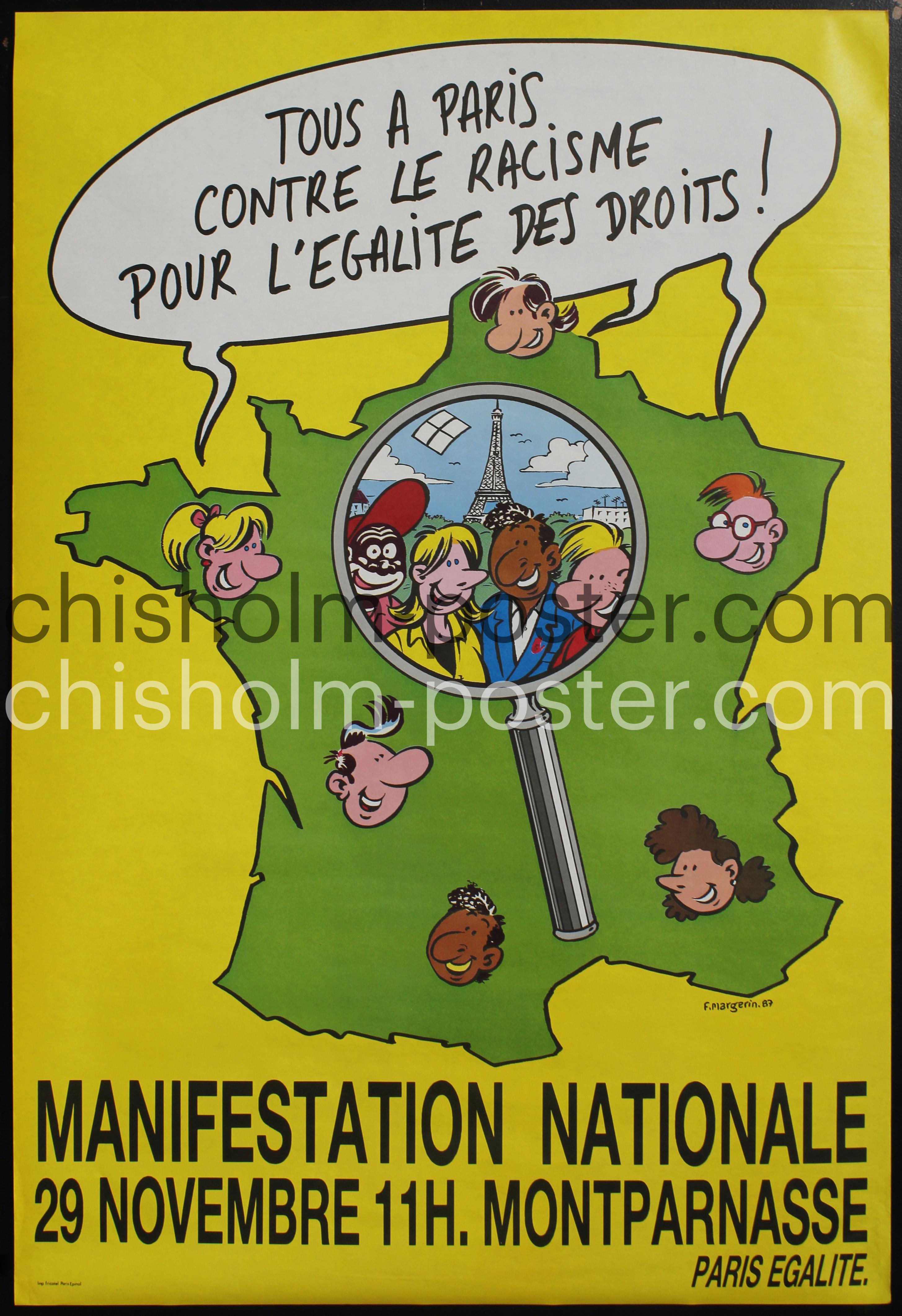 Manifestation Nationale - Tous a Paris contre le racisme - pour l ...
