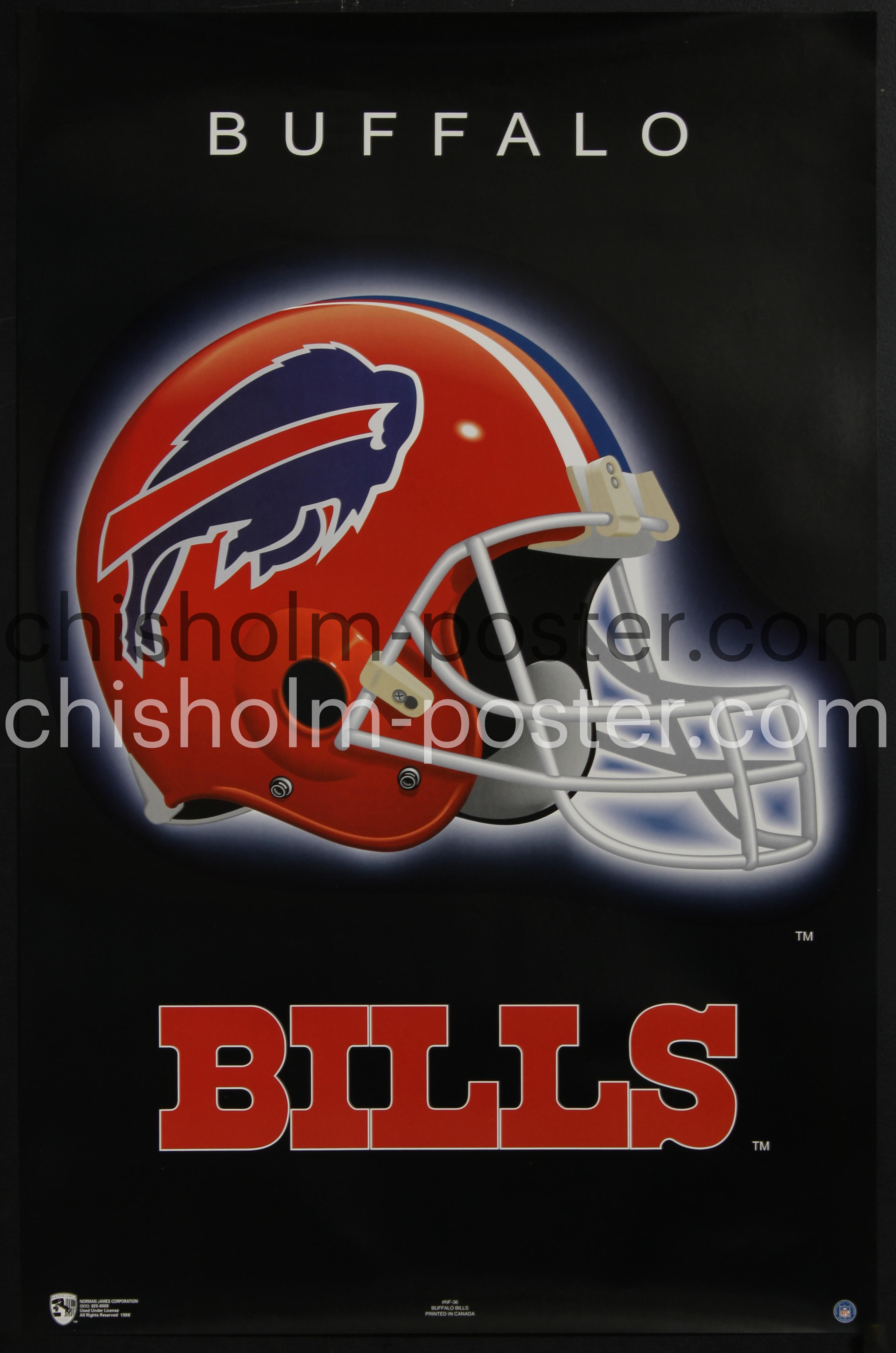 Buffalo Bills | Original Vintage Poster | Chisholm Larsson Gallery