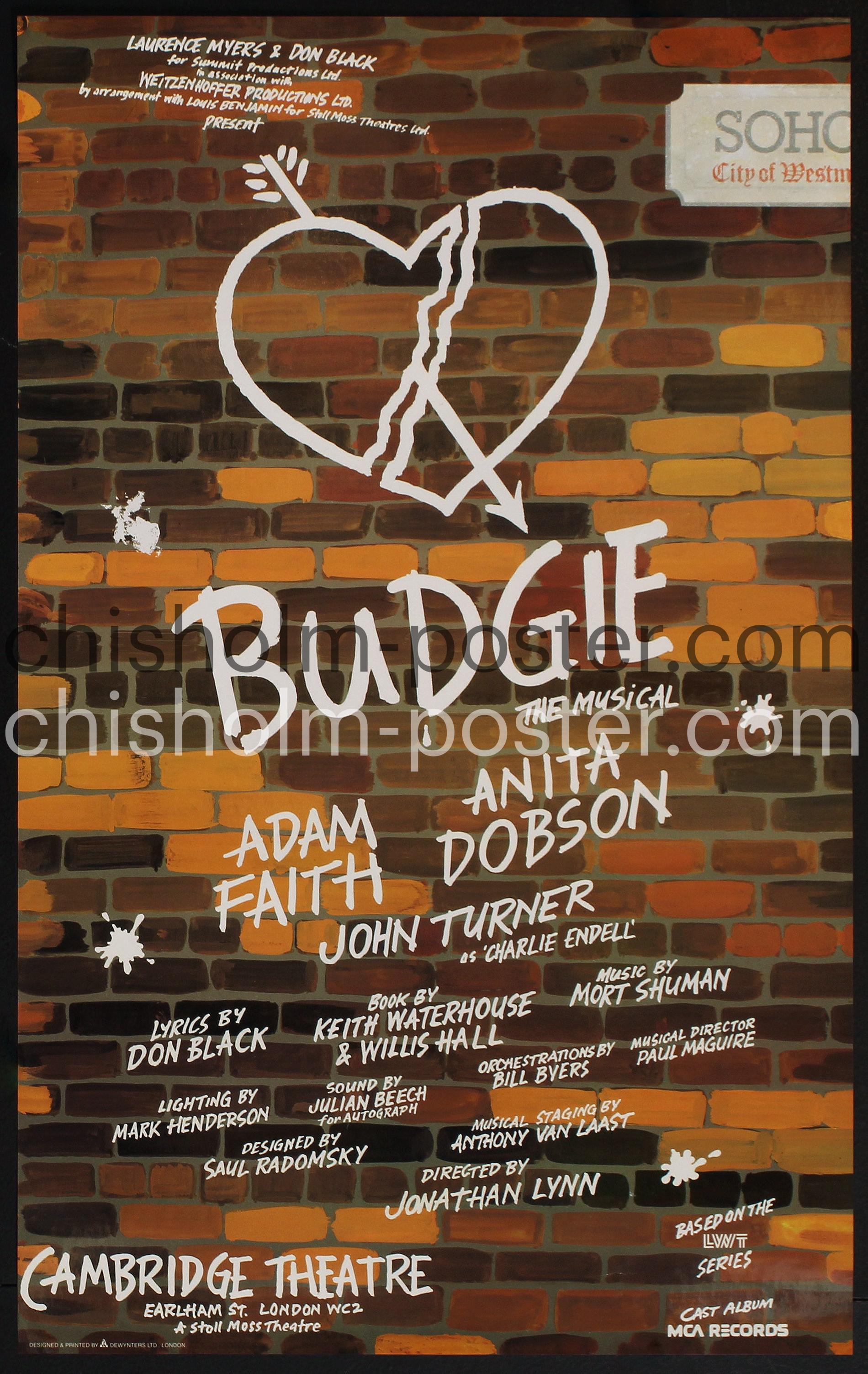 Budgie: The Musical - Cambridge Theater - West End London | Original ...