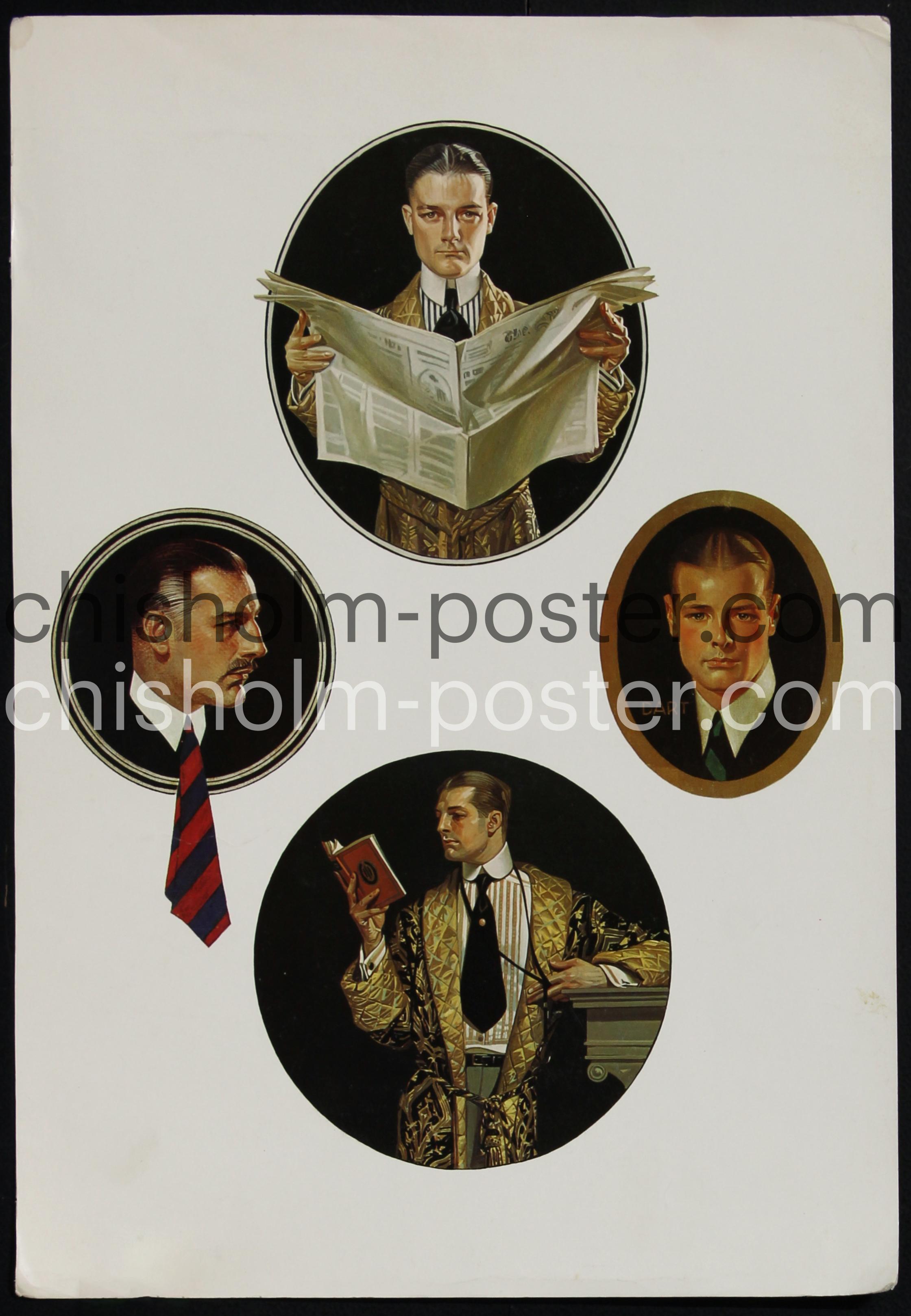 J.C. Leyendecker - Arrow Collar (1) | Original Vintage Poster ...