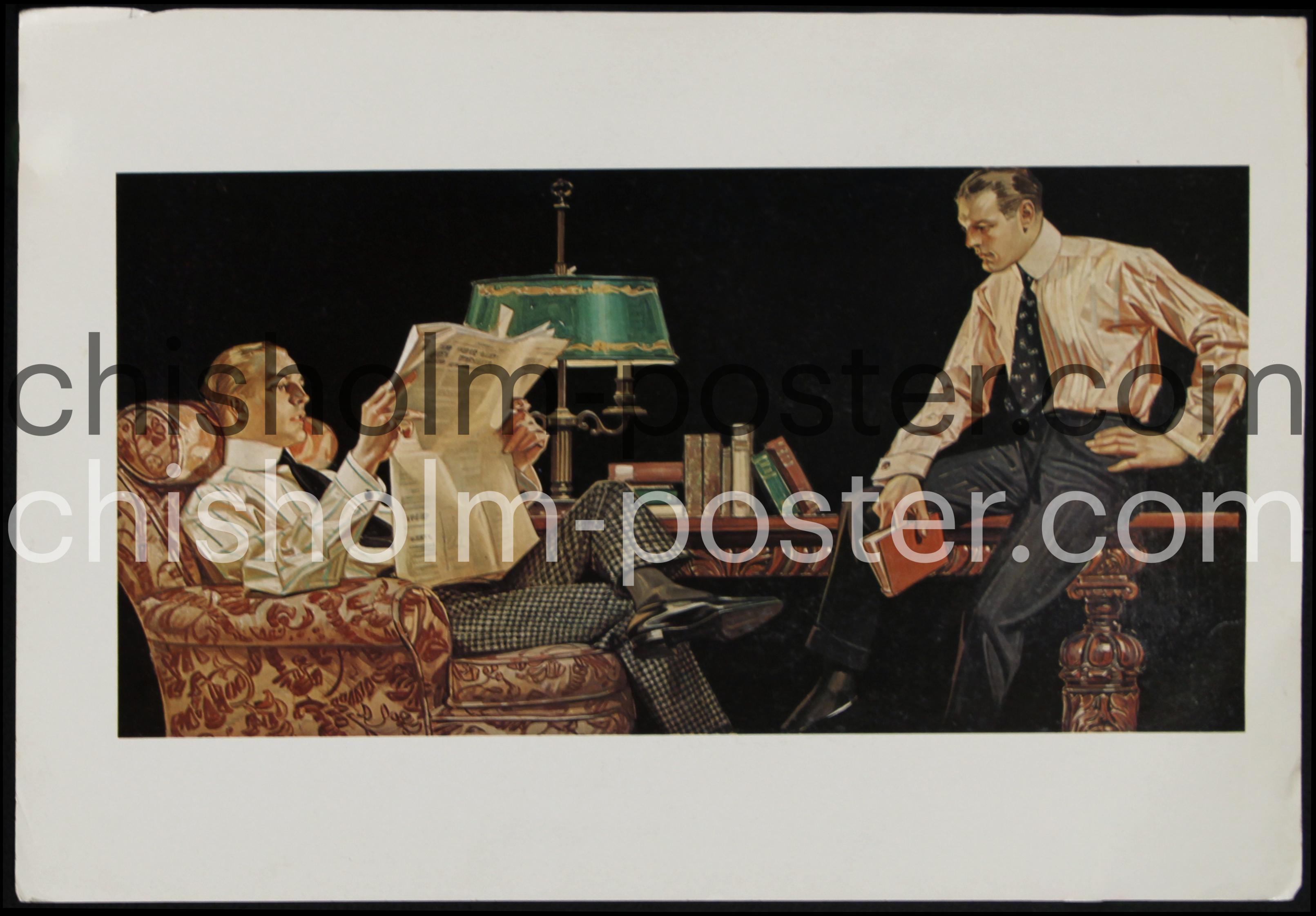 J.C. Leyendecker - Arrow Collar (3) | Original Vintage Poster | Chisholm Larsson Gallery