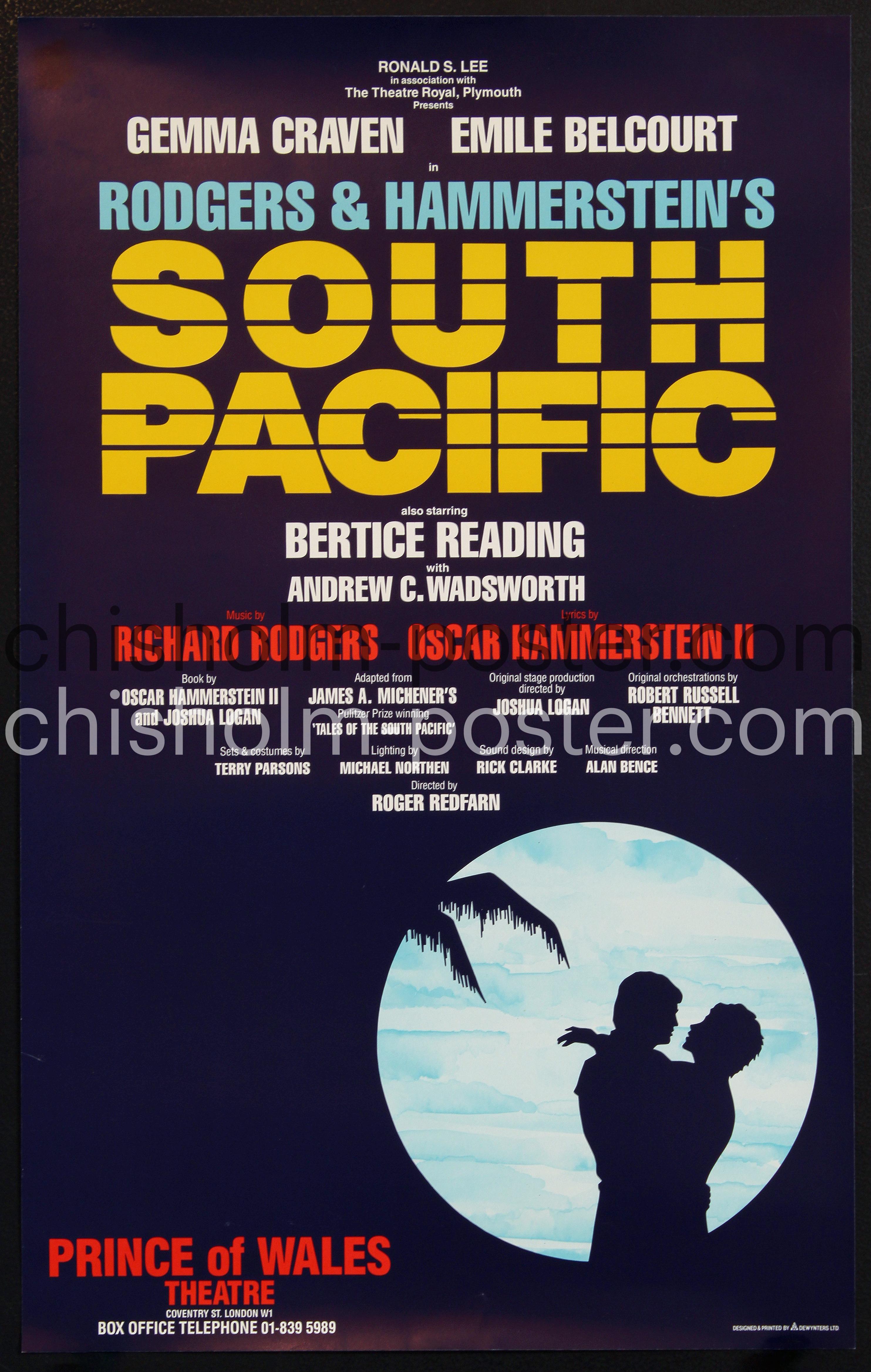 South Pacific - Rodger's and Hammerstein's - Prince of Wales Theatre ...