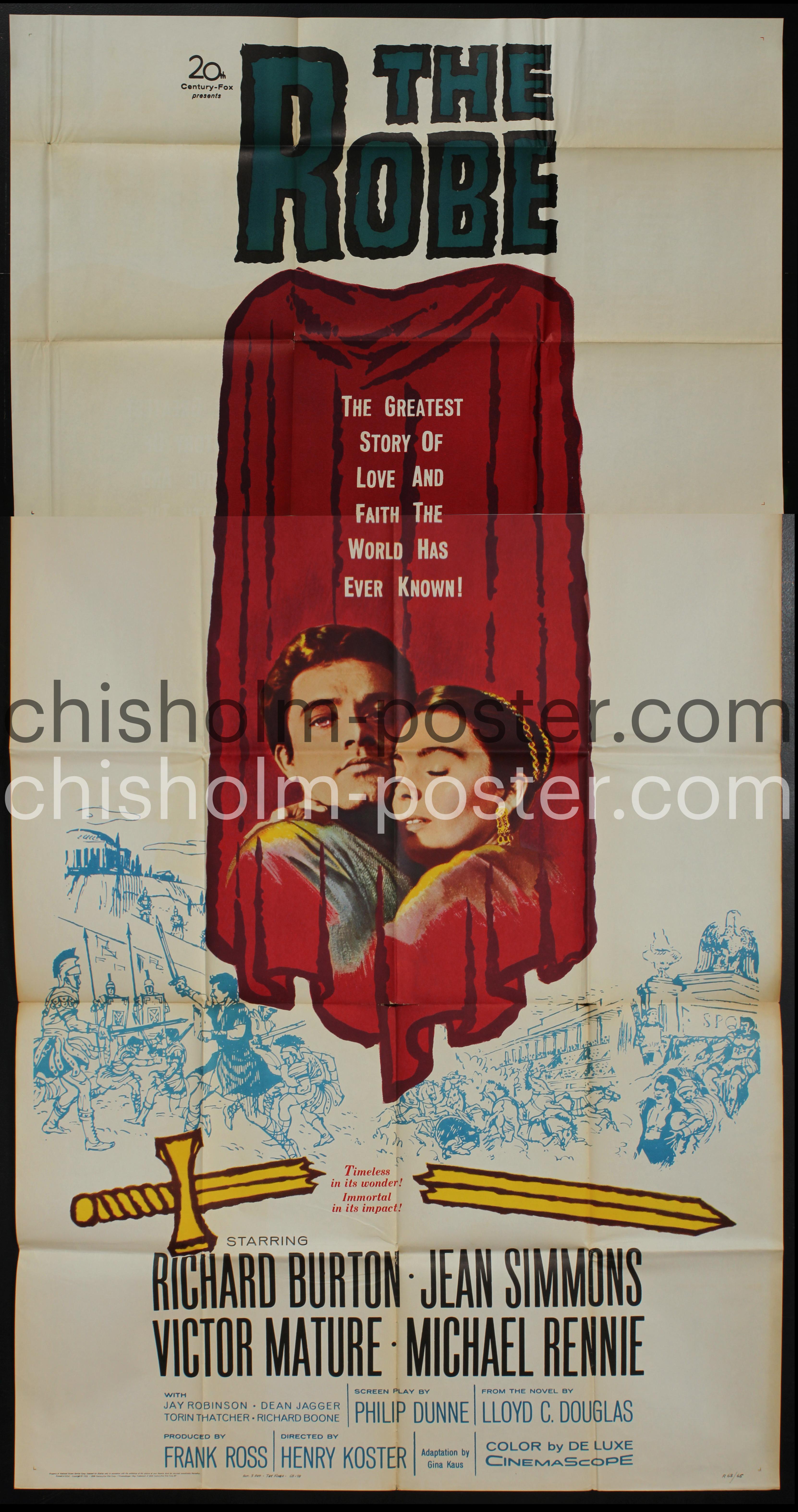 The Robe | Original Vintage Poster | Chisholm Larsson Gallery