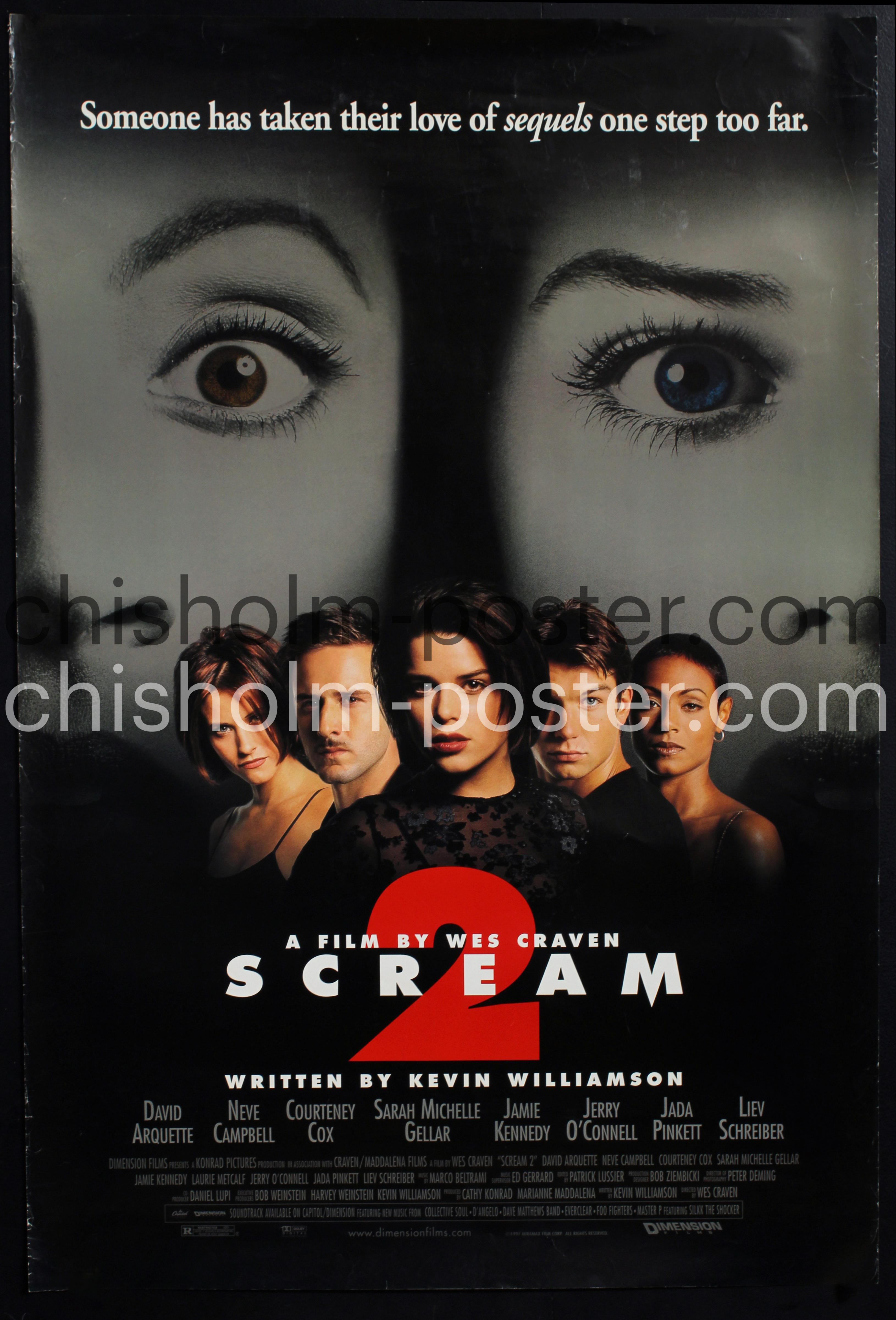 Scream 2 | Original Vintage Poster | Chisholm Larsson Gallery