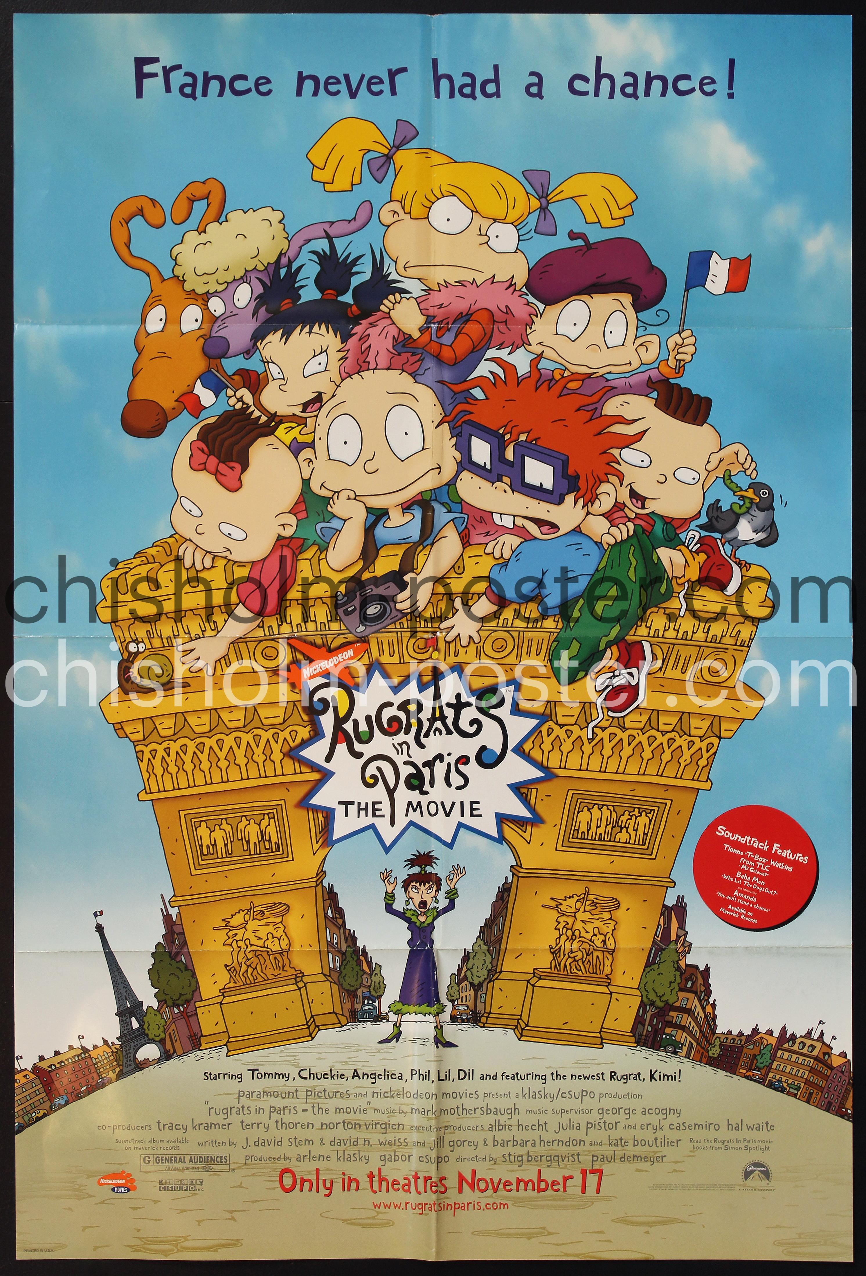 Rugrats in Paris: The Movie | Original Vintage Poster | Chisholm ...