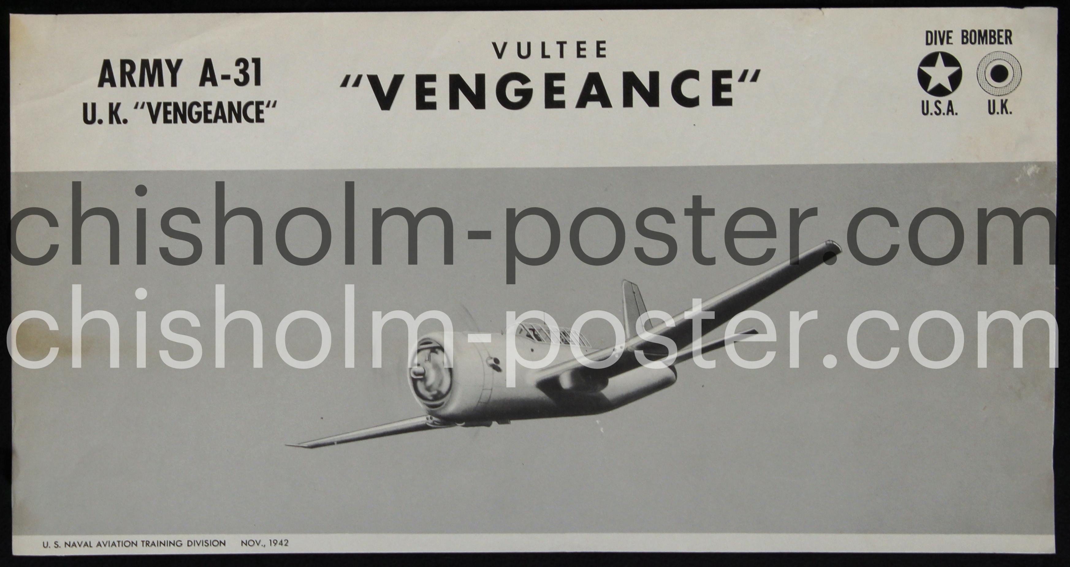 U.S. Naval Aviation Training 2 - Army A-31 Vultee Vengeance - Dive ...