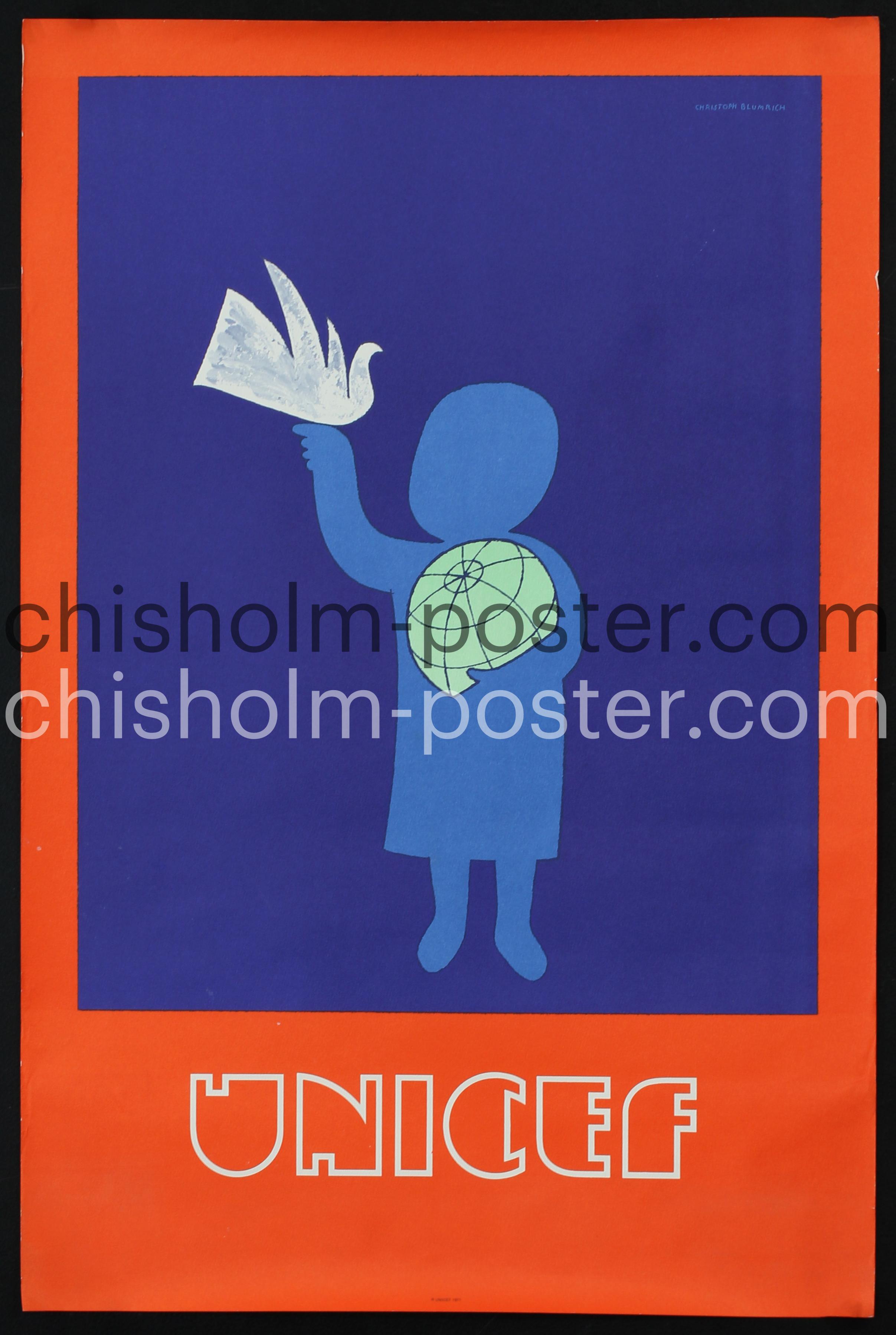UNICEF | Original Vintage Poster | Chisholm Larsson Gallery