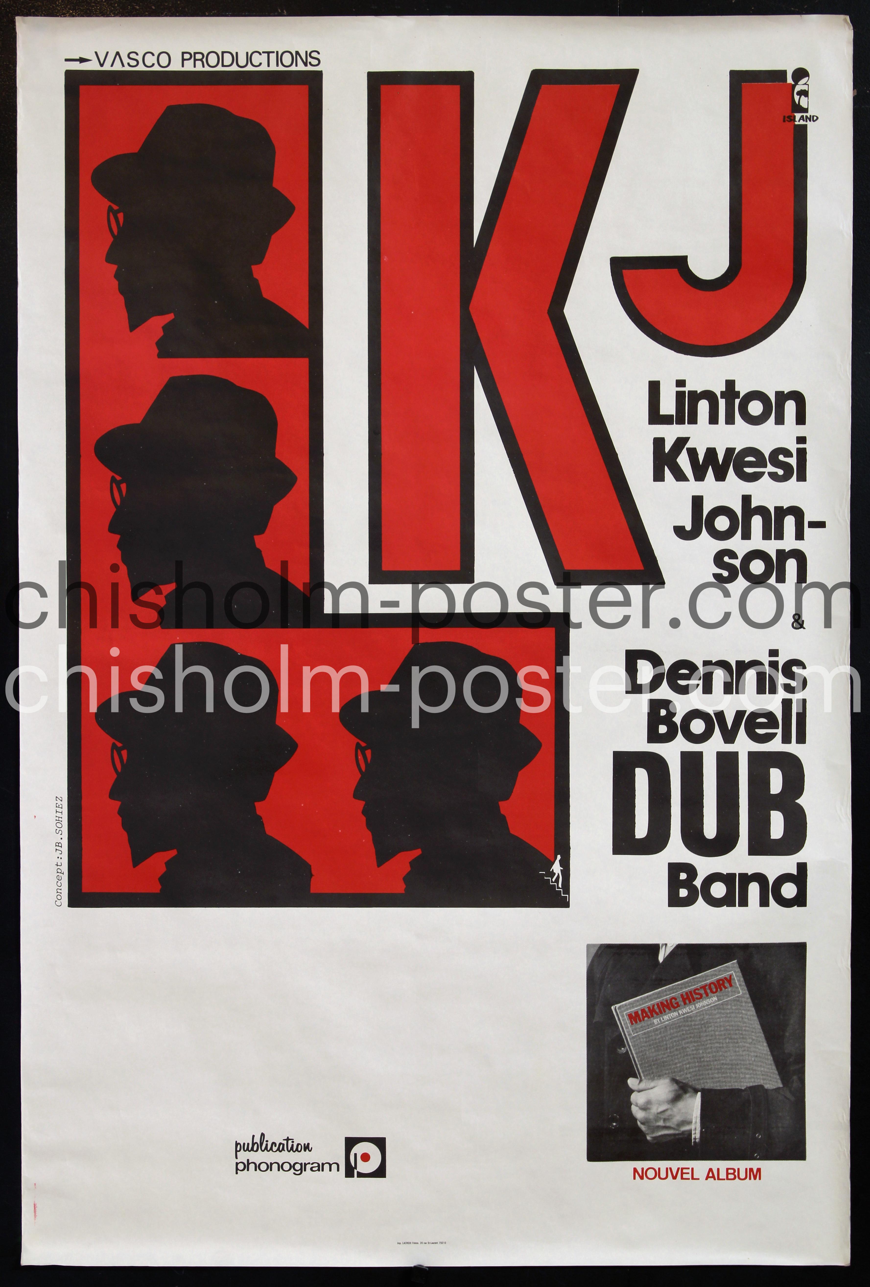 LKJ - Linton Kwesi Johnson And The Dennis Bovell Dub Band - Making ...