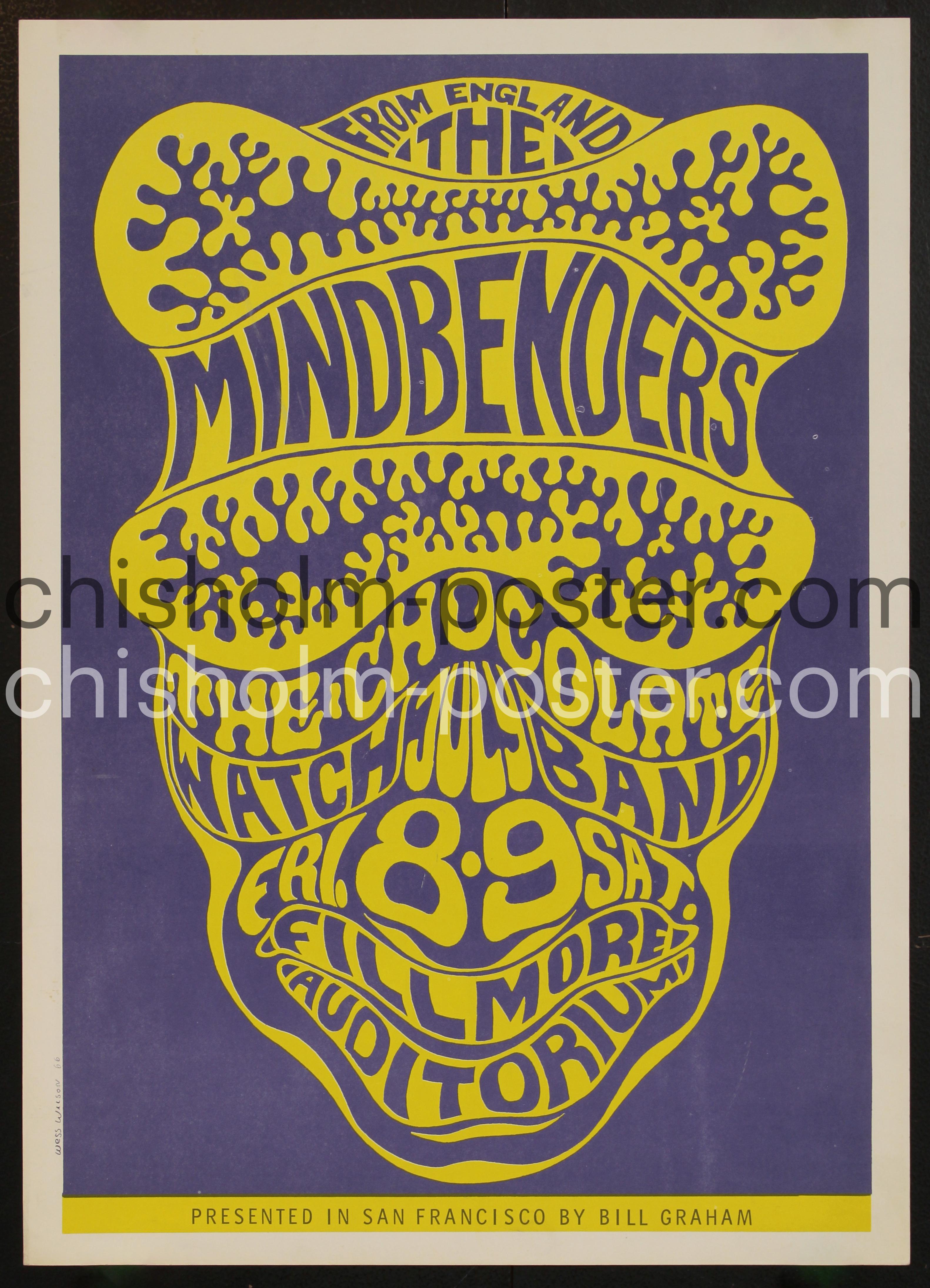 Bill Graham Presents in San Francisco - The Mindbenders (3rd Printing ...