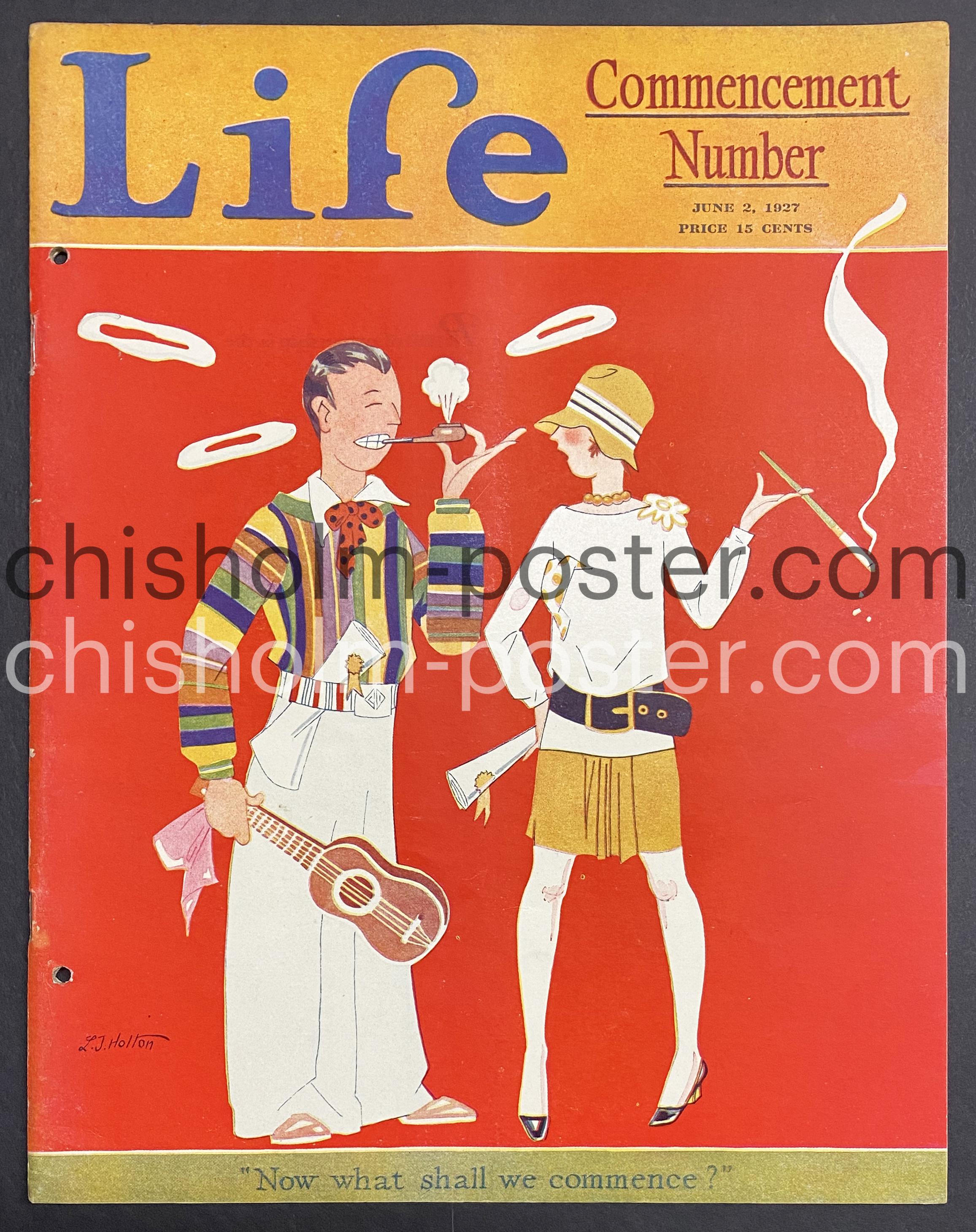 Life Magazine - Commencement Number - Now What Shall We Commence ...