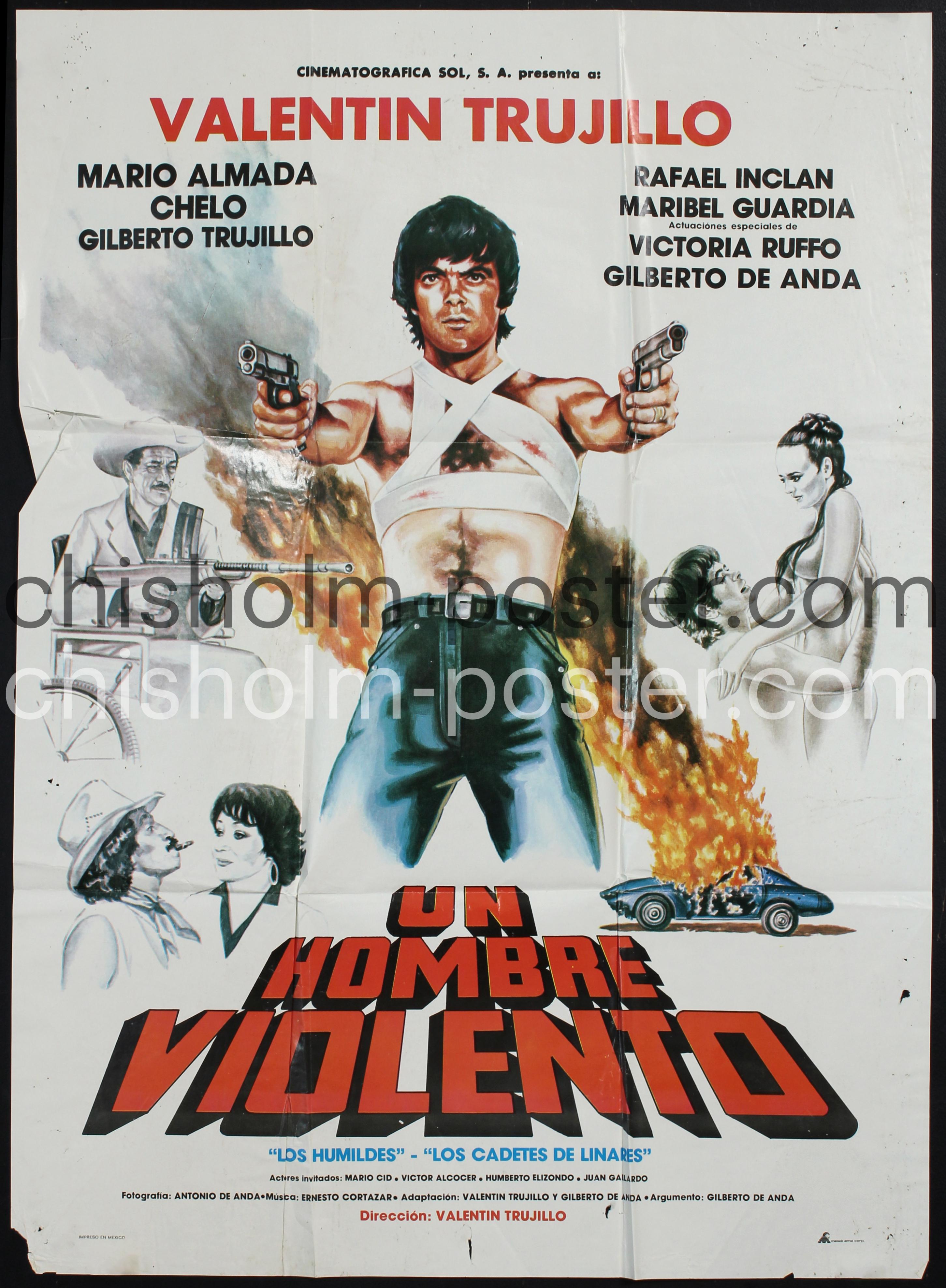 Un Hombre Violento | Original Vintage Poster | Chisholm Larsson Gallery