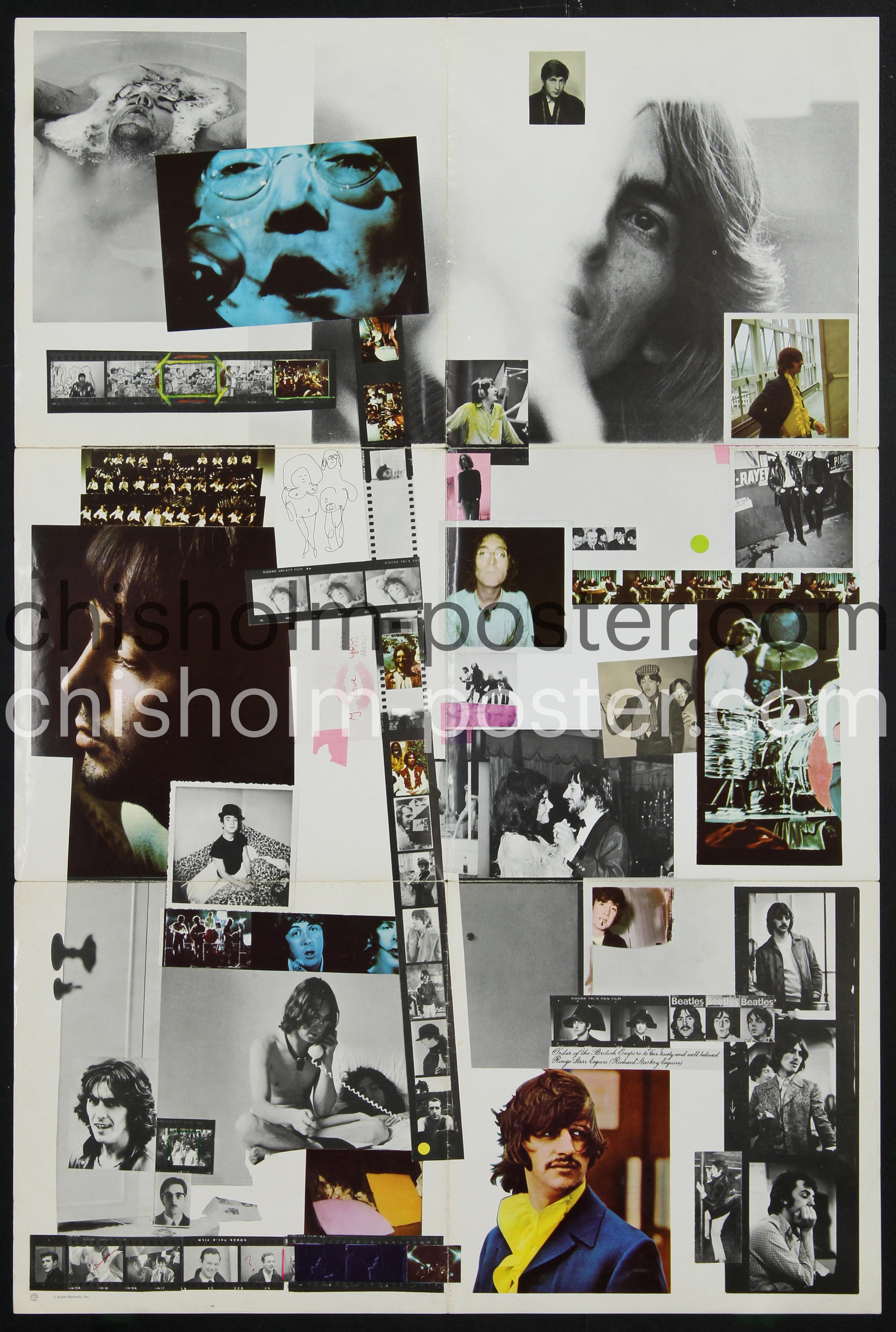The Beatles - White Album (Record Insert) | Original Vintage Poster ...
