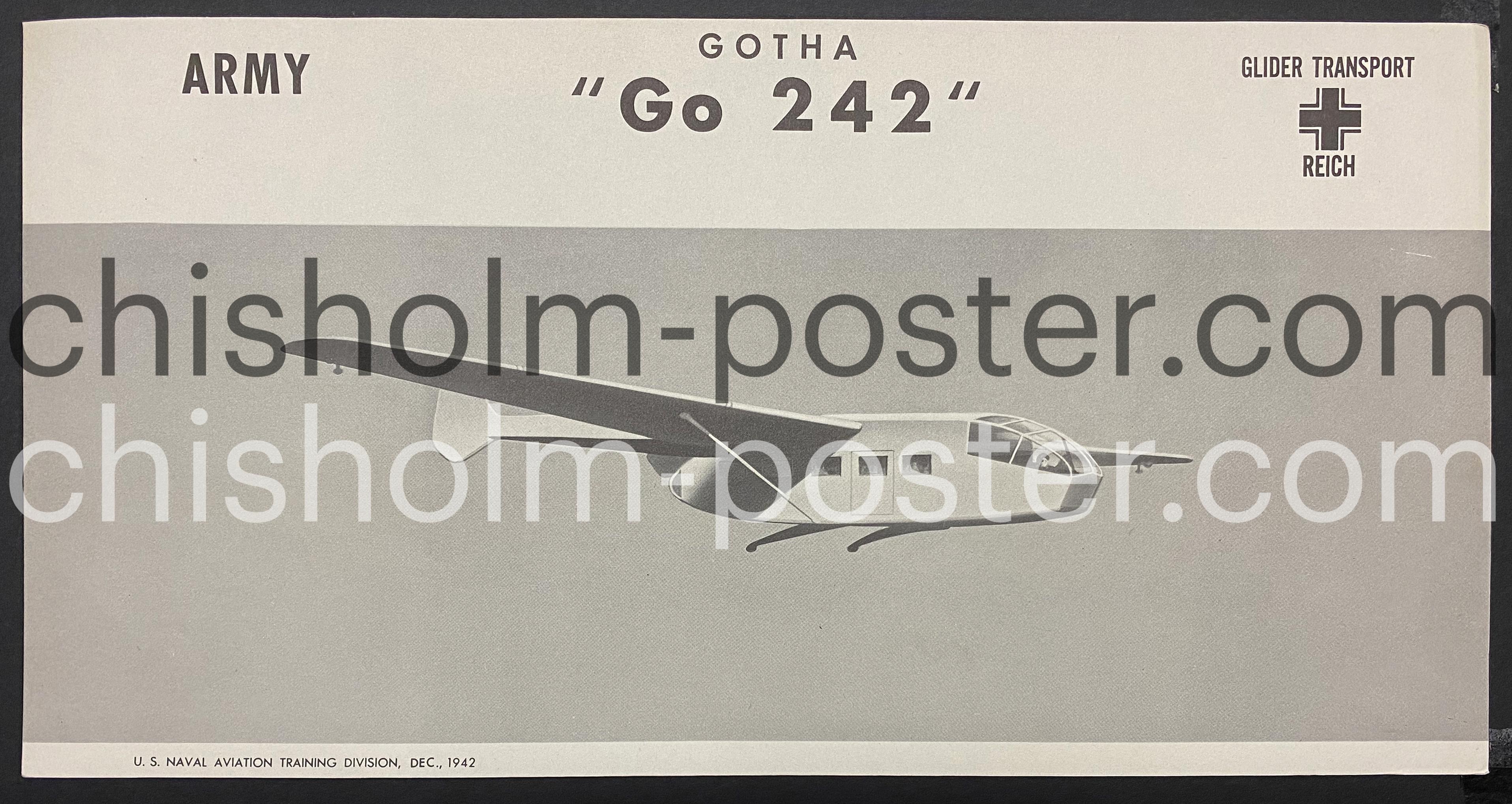 U.S. Naval Aviation Training 11 - Gotha - Go 242 - Glider Transport ...