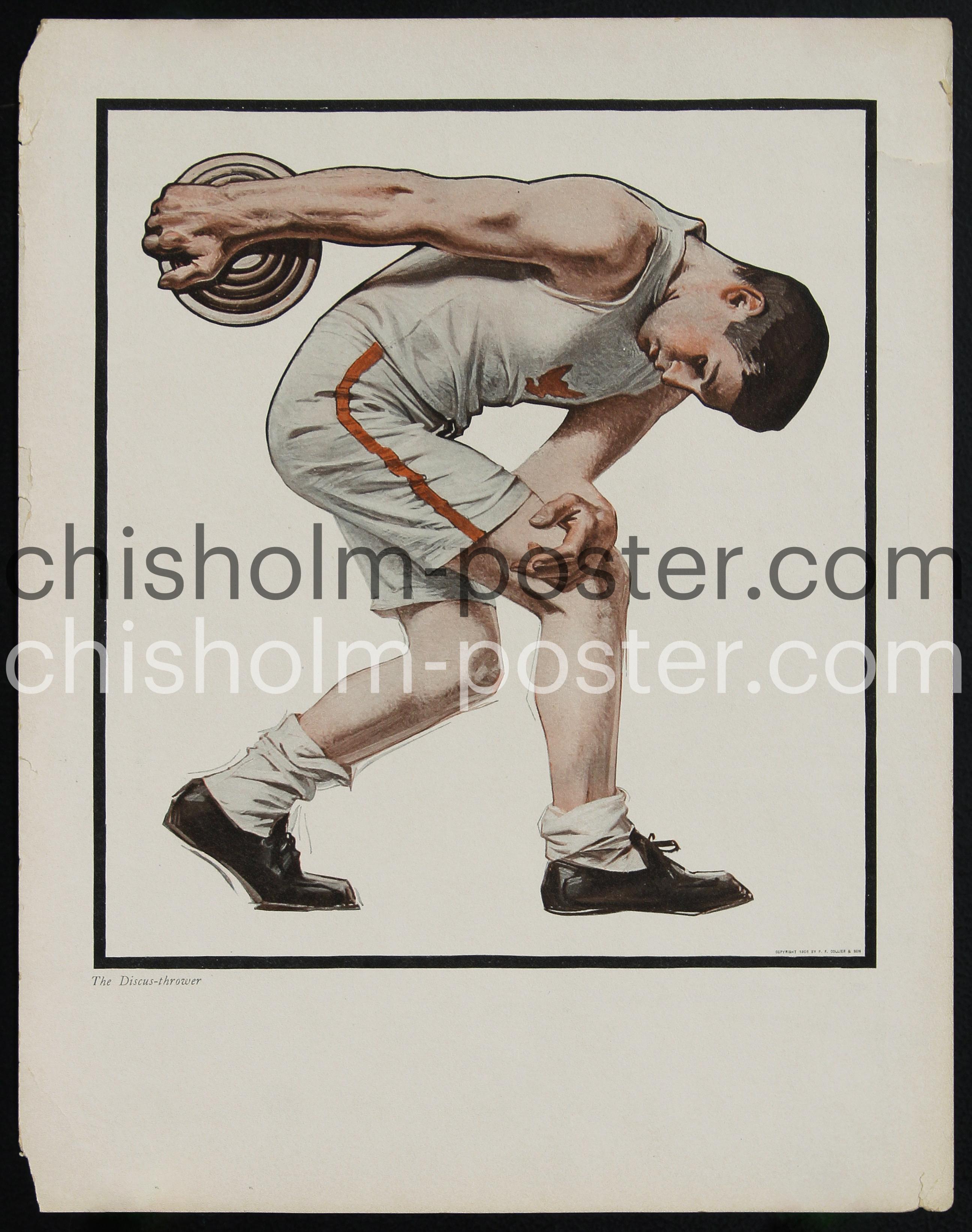 The Discus-thrower (The Discus Thrower) - Collier's (Collier & Son ...