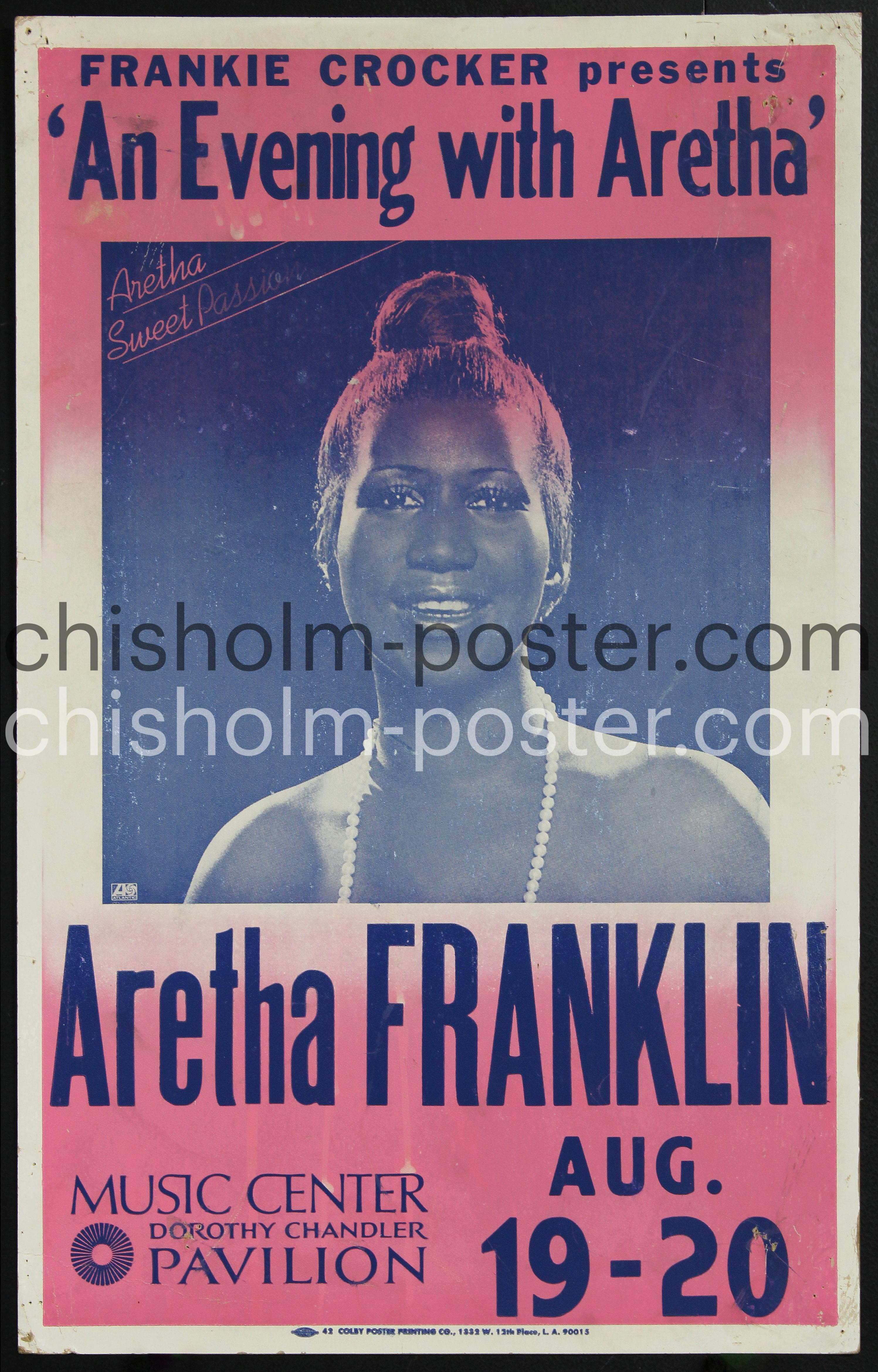 An Evening with Aretha - Aretha Franklin - The Music Center Dorothy ...