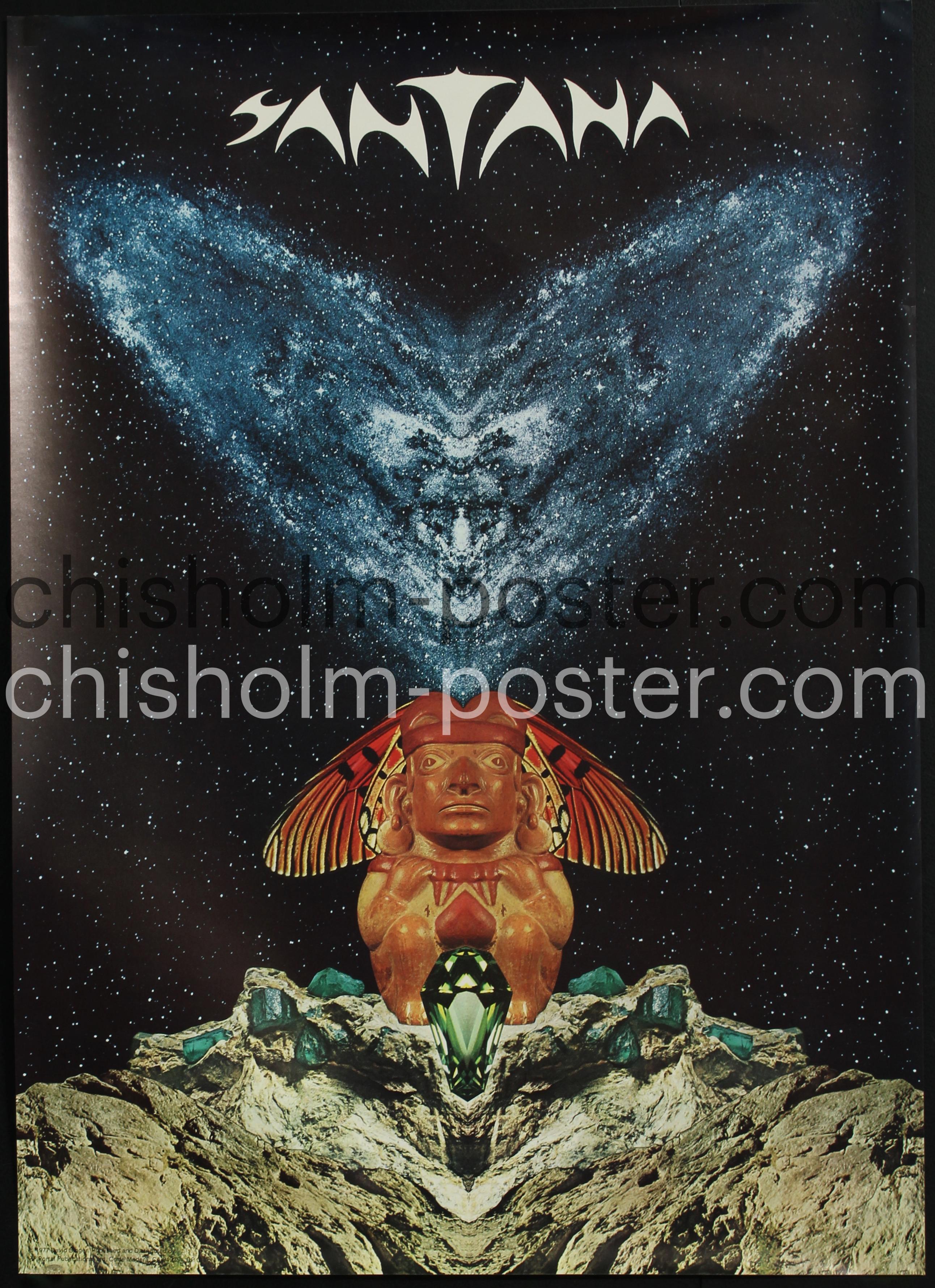 Santana | Original Vintage Poster | Chisholm Larsson Gallery