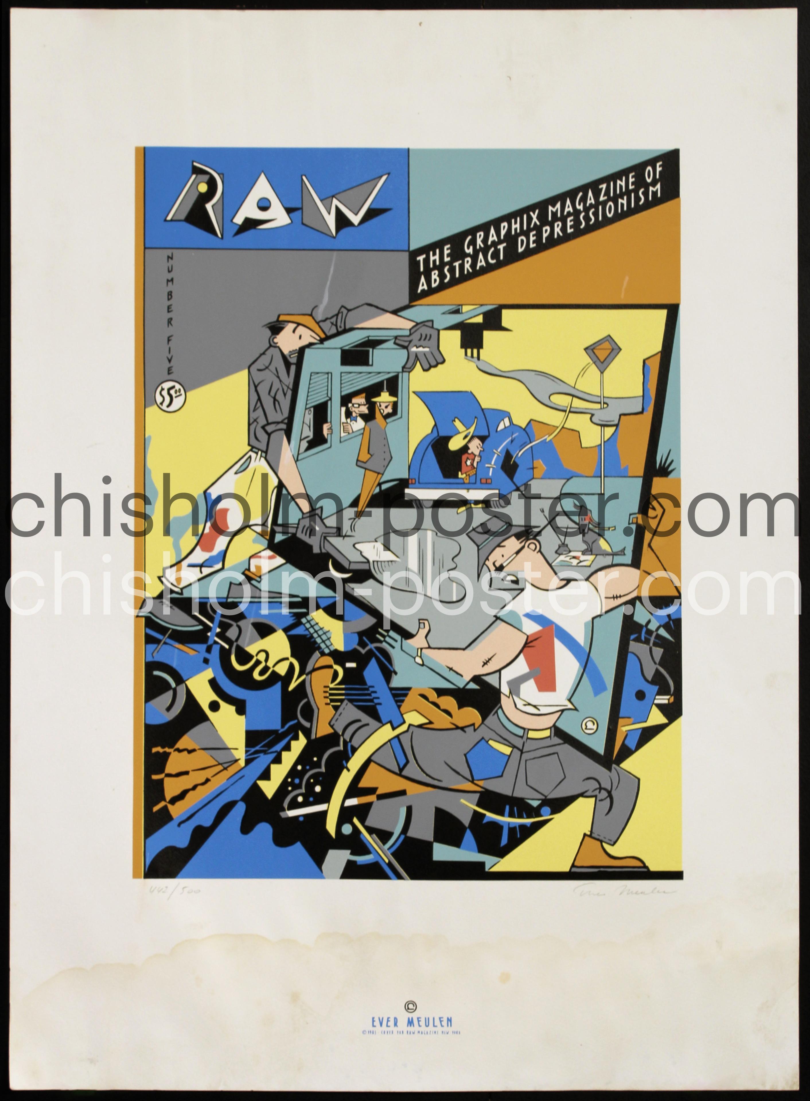 Raw - The Graphix Magazine of Abstract Depressionism (signed ...