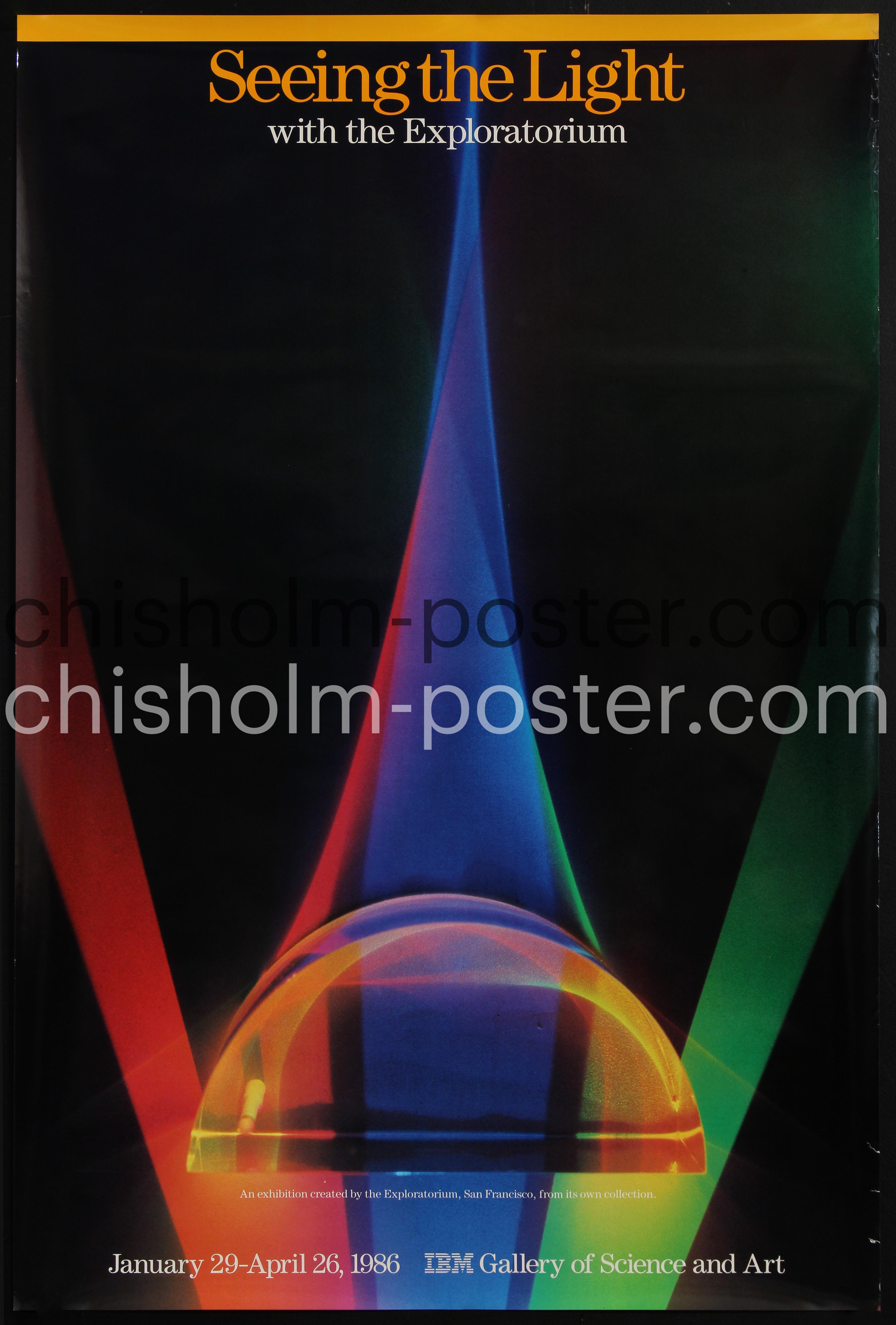 Seeing the Light with the Exploratorium - IBM Gallery of Science and Art - San Francisco 1986 ...
