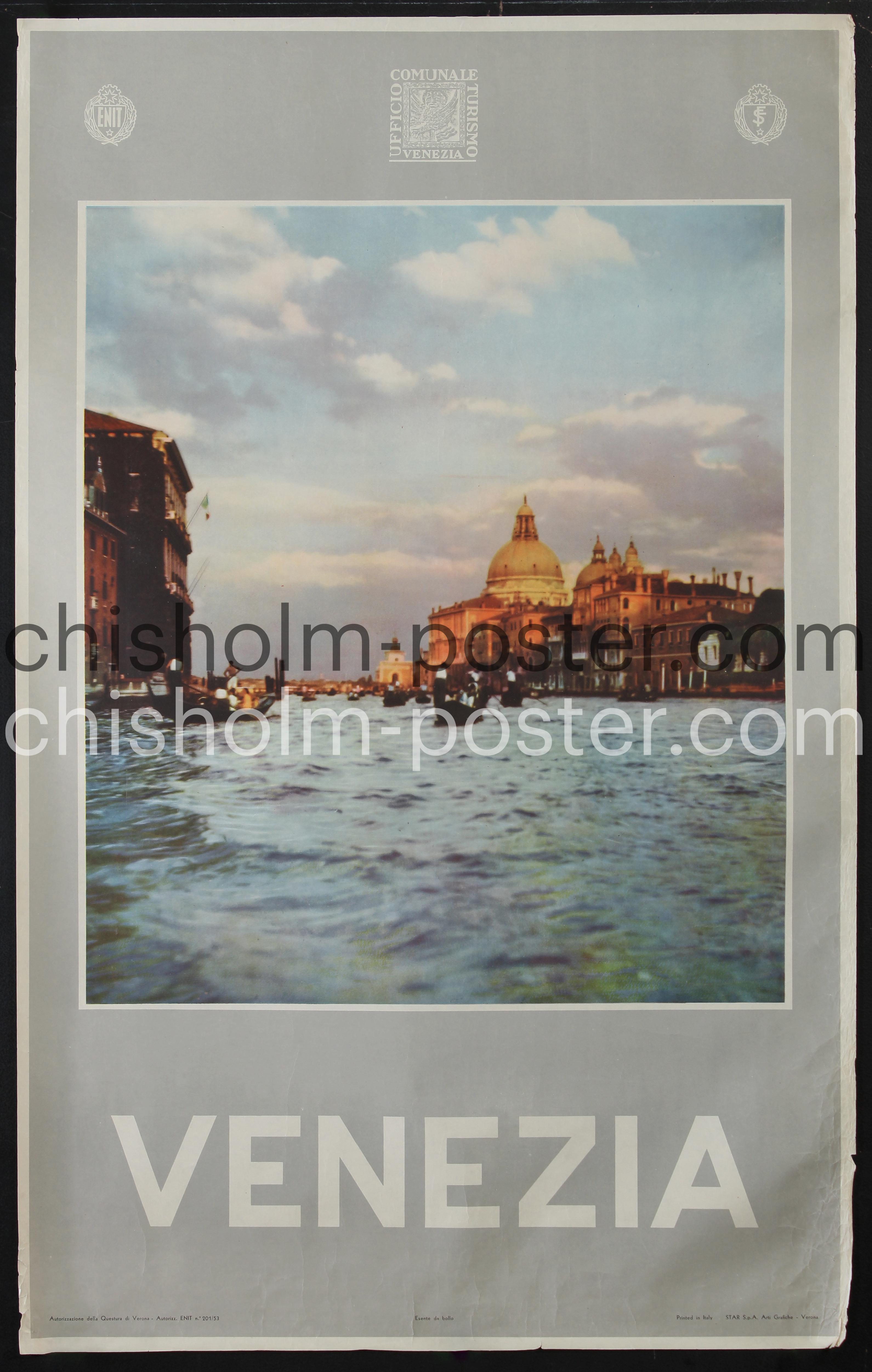 Venezia / Venice (7) | Original Vintage Poster | Chisholm Larsson Gallery