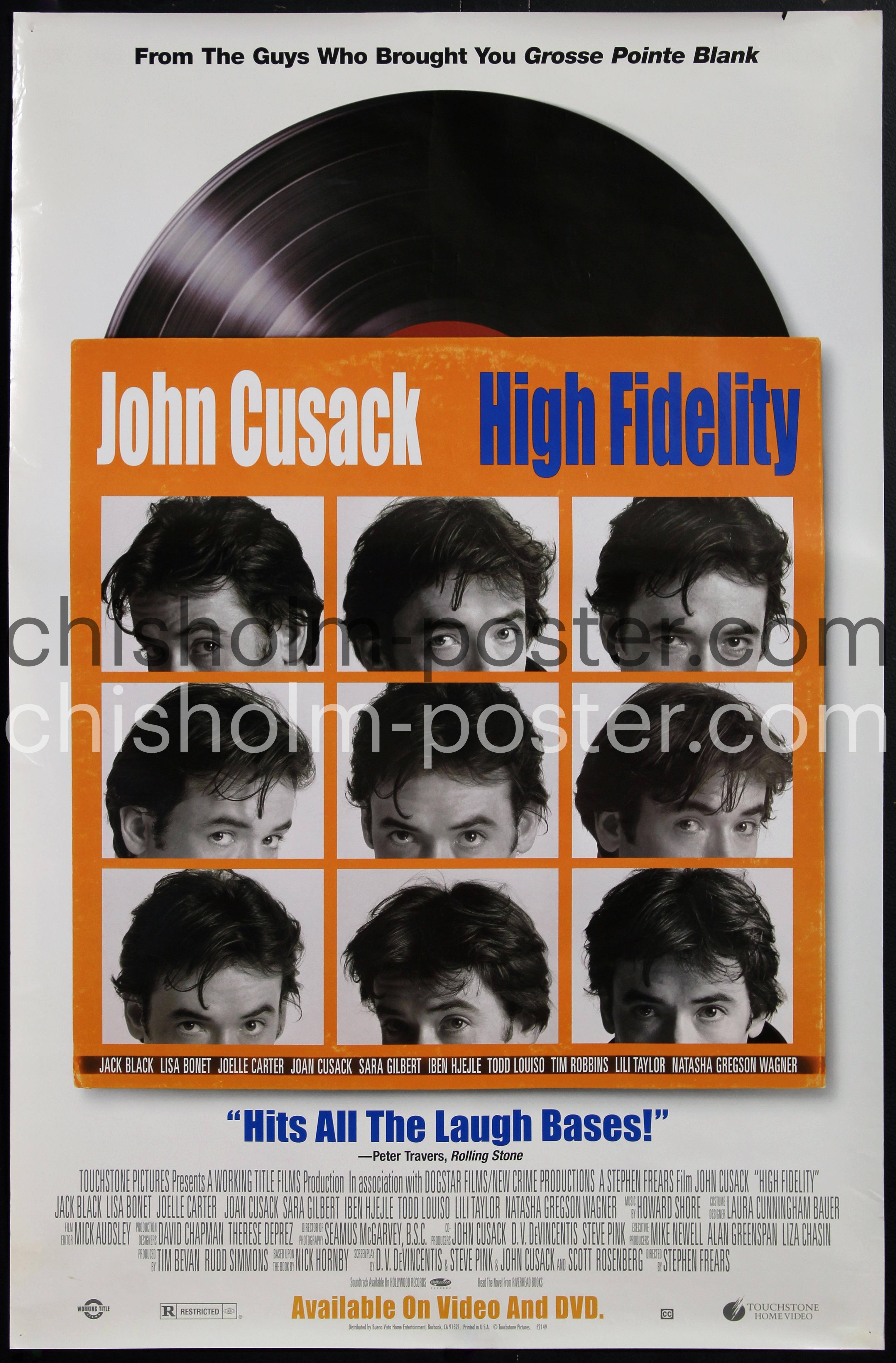 High Fidelity | Original Vintage Poster | Chisholm Larsson Gallery
