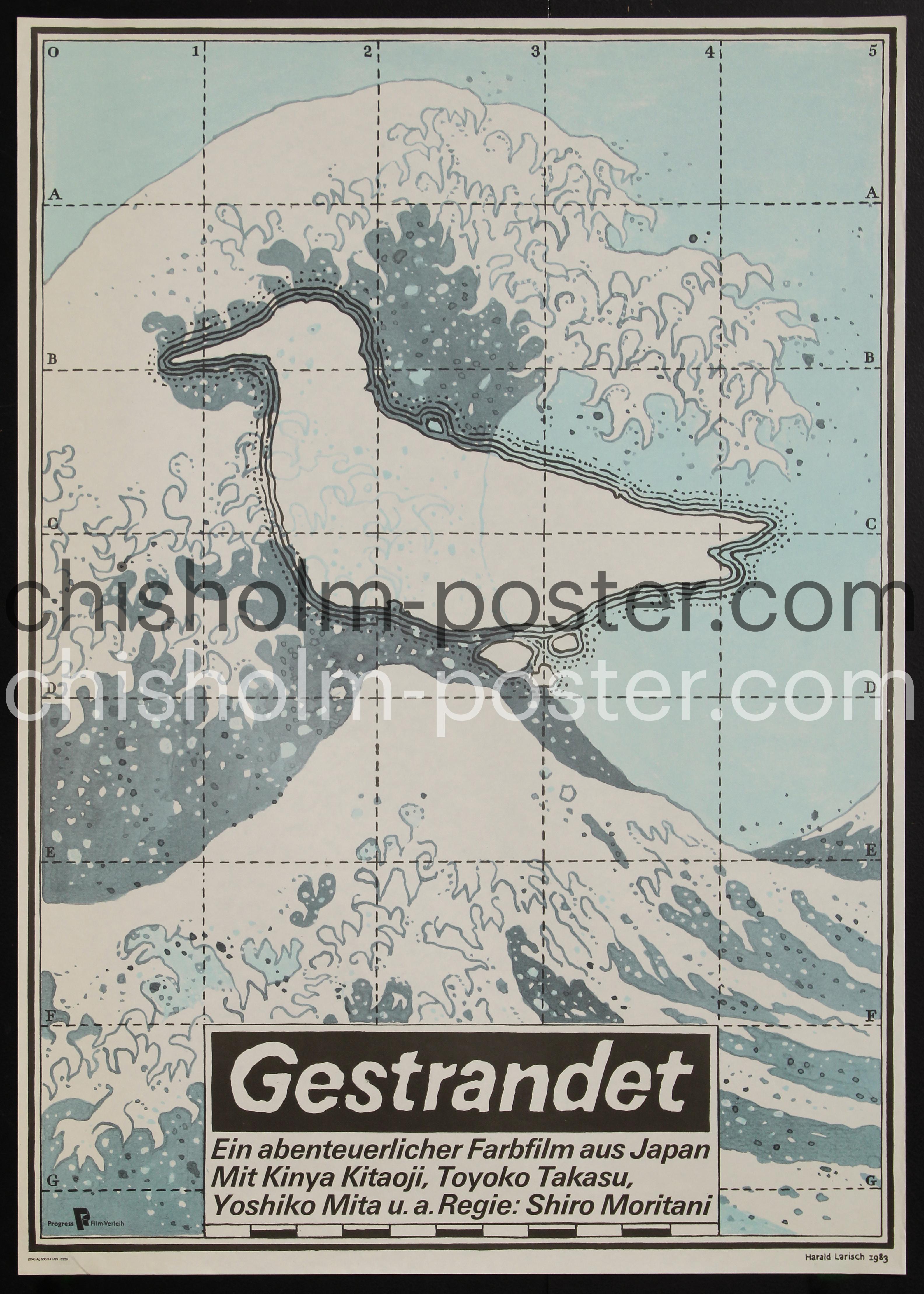 Gestrandet | Original Vintage Poster | Chisholm Larsson Gallery