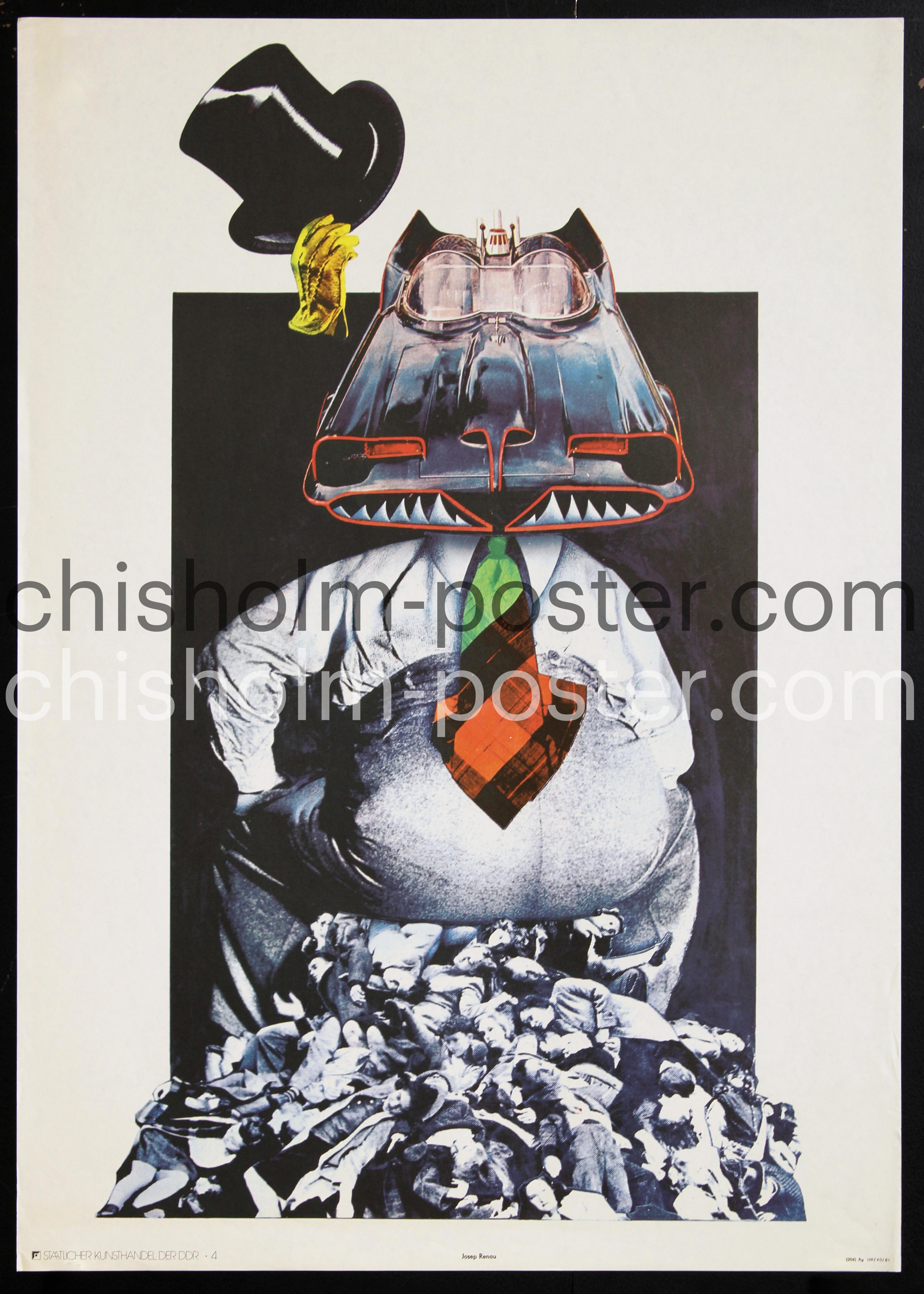 Josep Renau - Staatlicher Kunsthandel der DDR | Original Vintage Poster | Chisholm Larsson Gallery