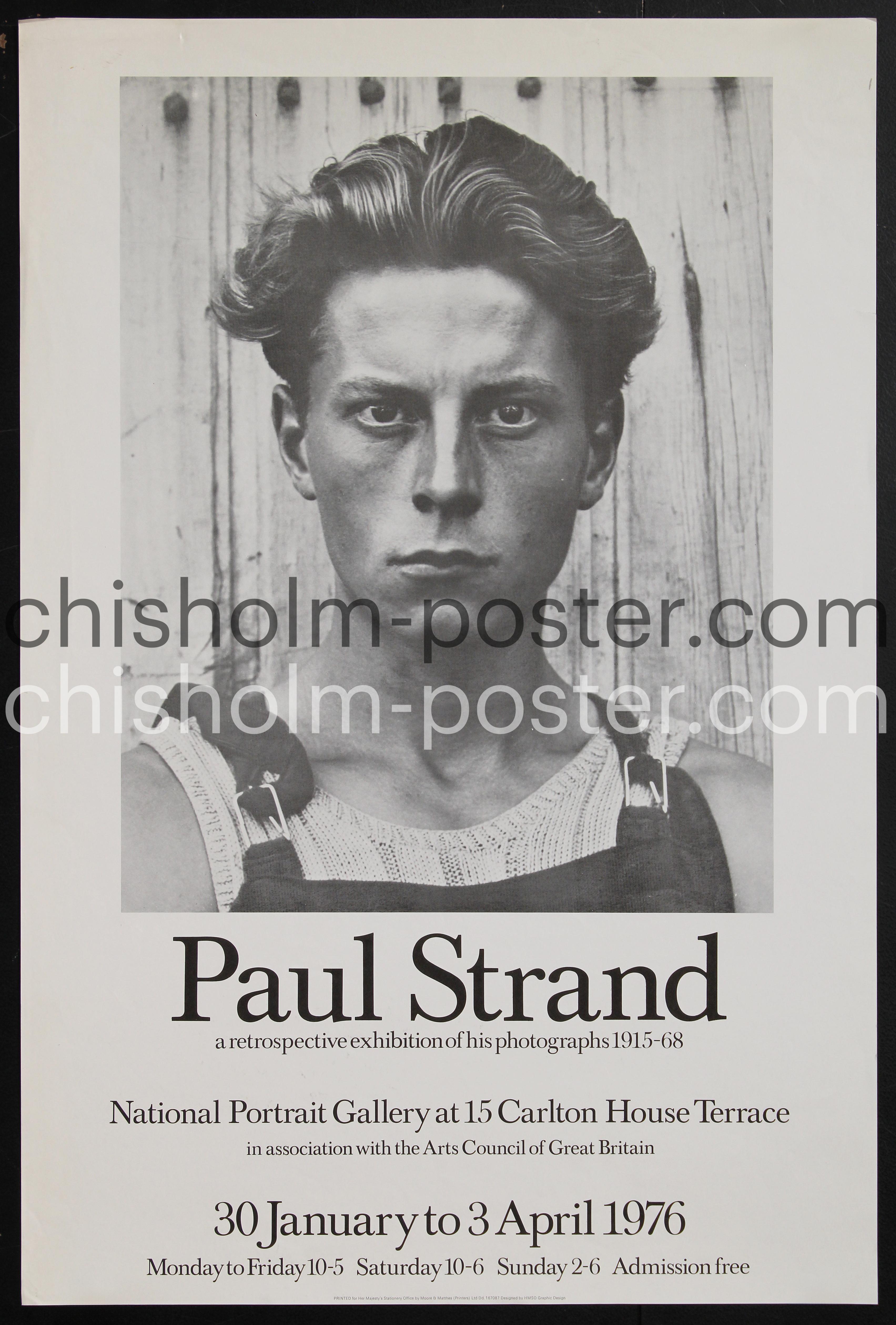 Paul Strand a Retrospective Exhibition of His Photographs 1915-68 ...