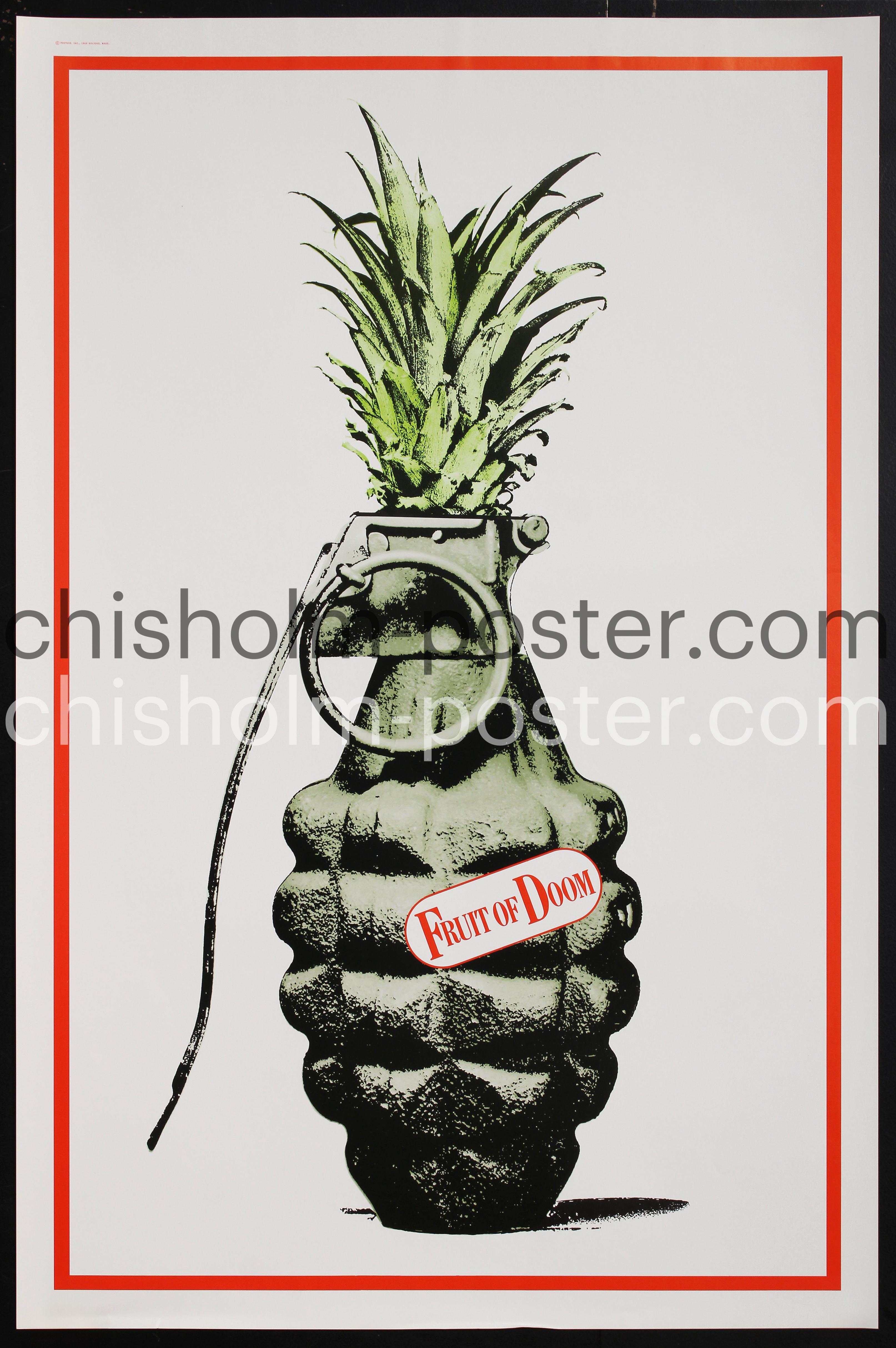 Fruit of Doom | Original Vintage Poster | Chisholm Larsson Gallery