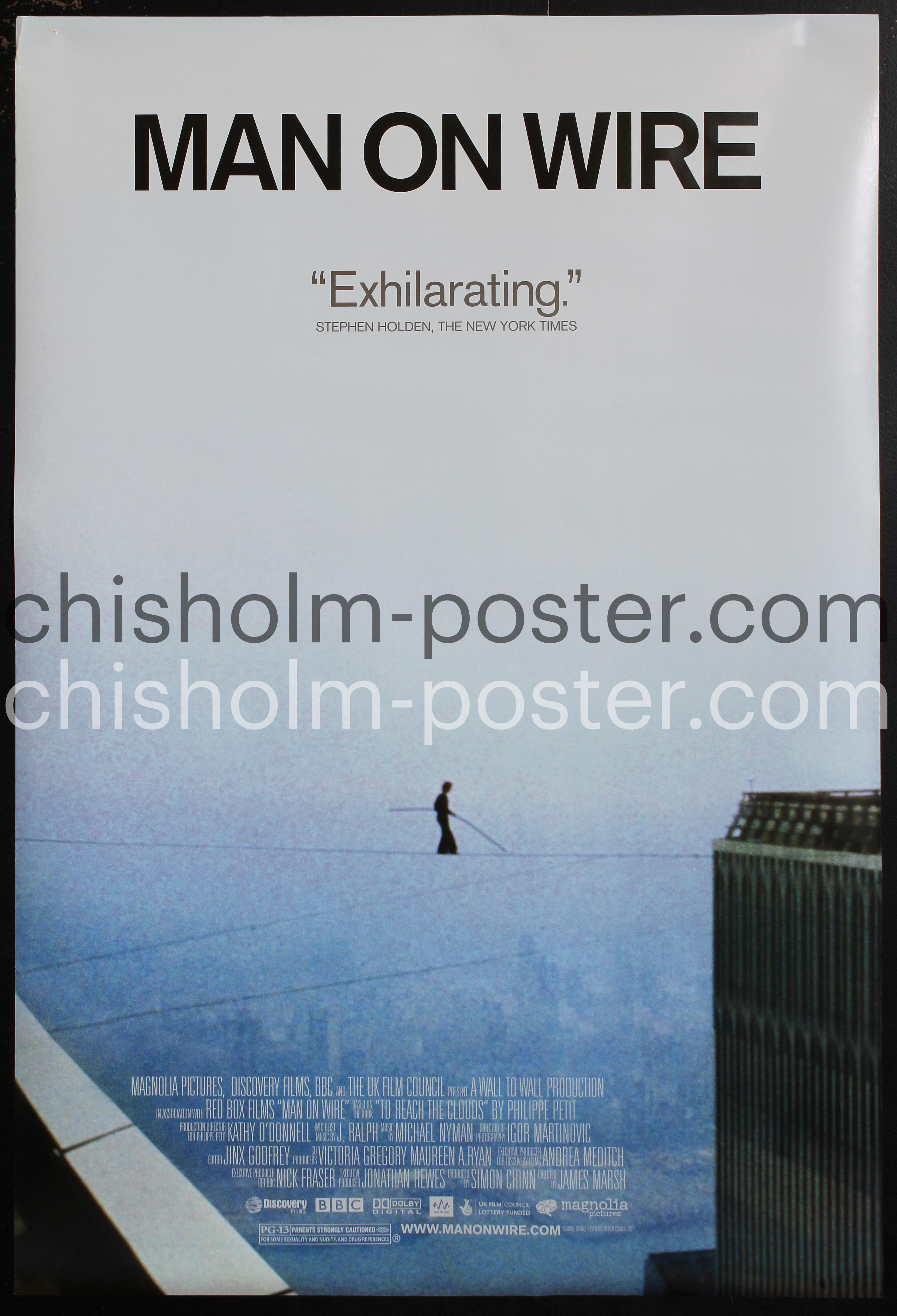 Man On Wire | Original Vintage Poster | Chisholm Larsson Gallery