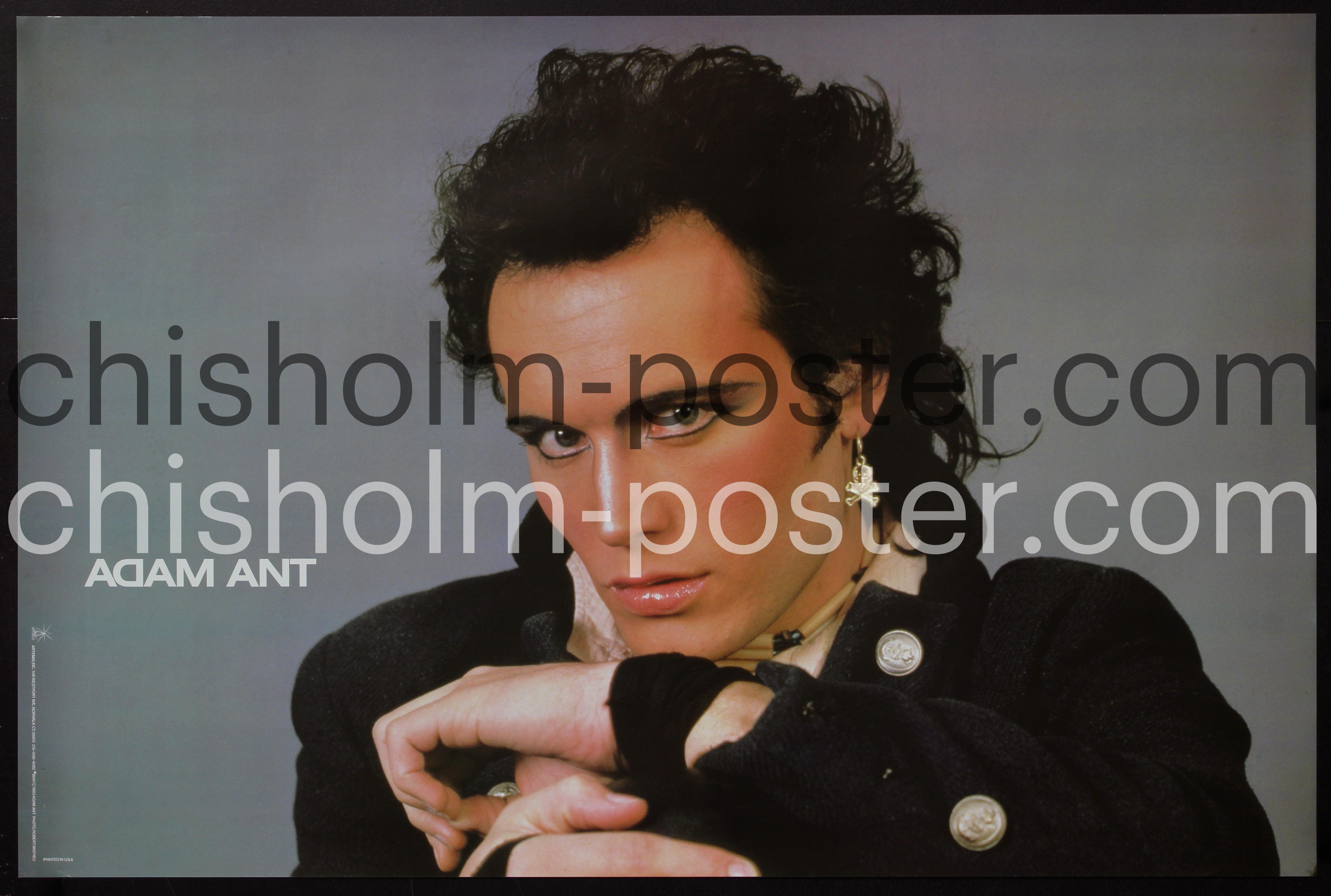 Adam Ant | Original Vintage Poster | Chisholm Larsson Gallery