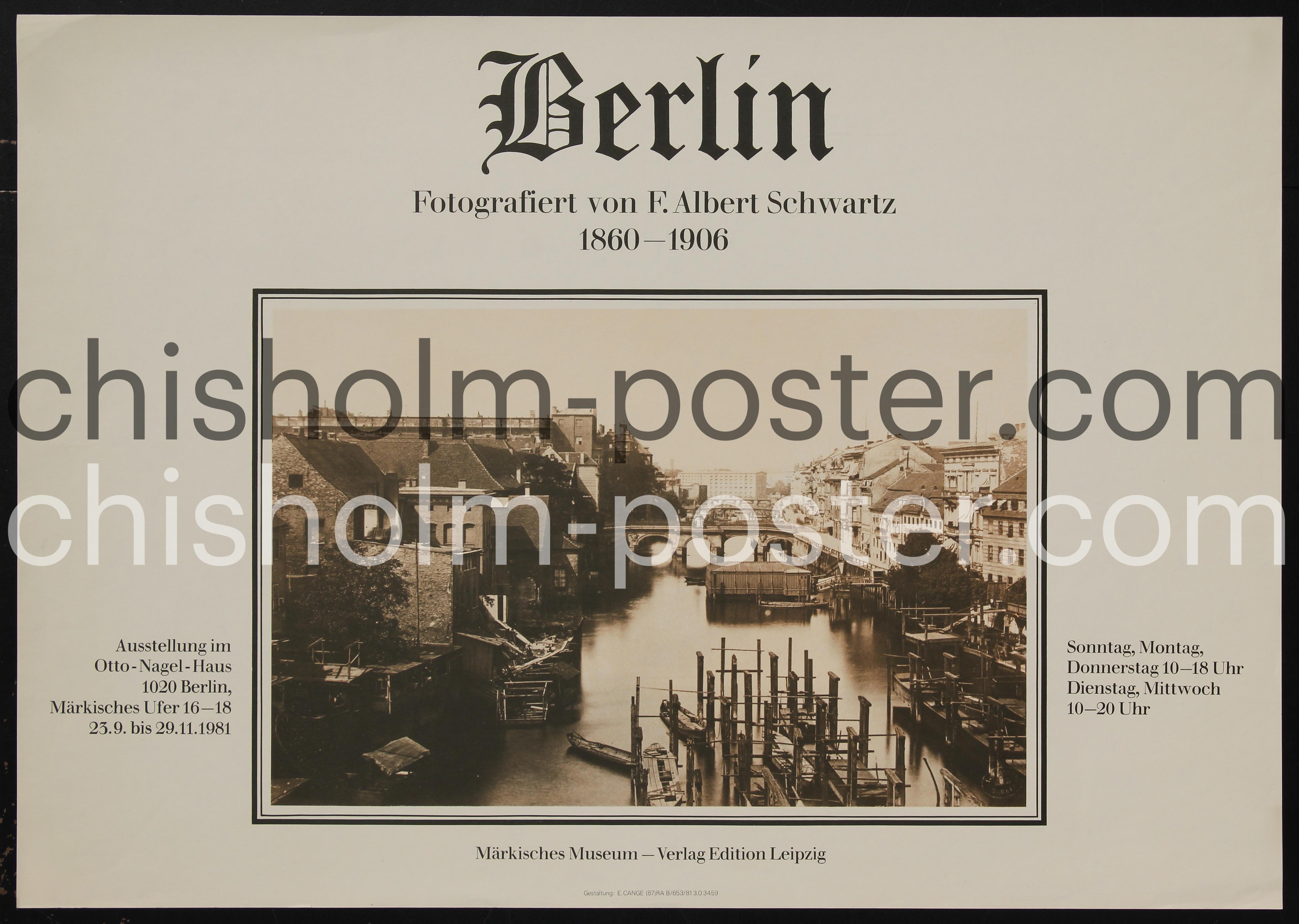 Berlin Fotografiert von F. Albert Schwartz 1860-1906 | Original Vintage ...