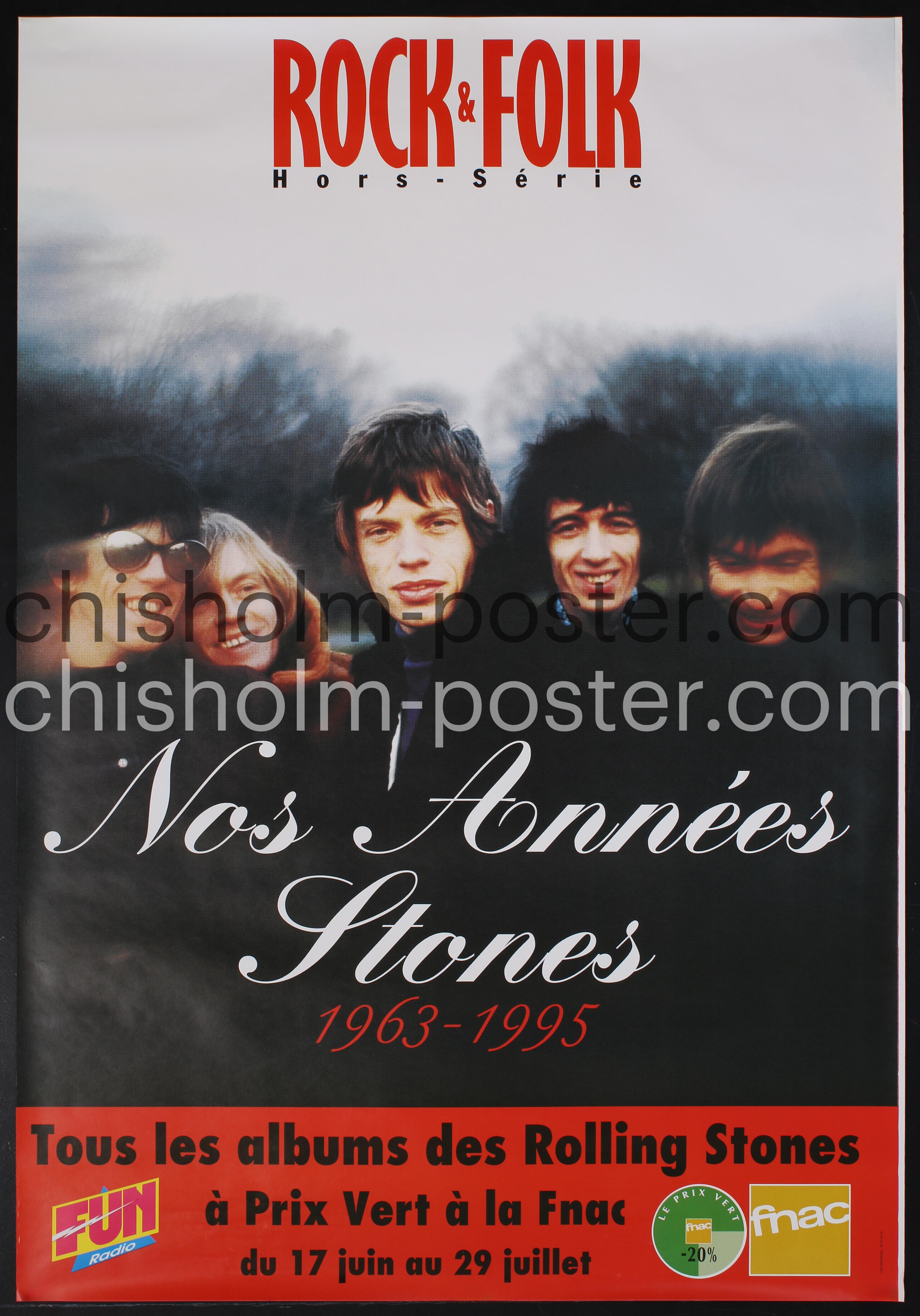 FNAC - Rock and Folk Hors Serie - Nos Années Stones 1963-1995 (Rolling ...