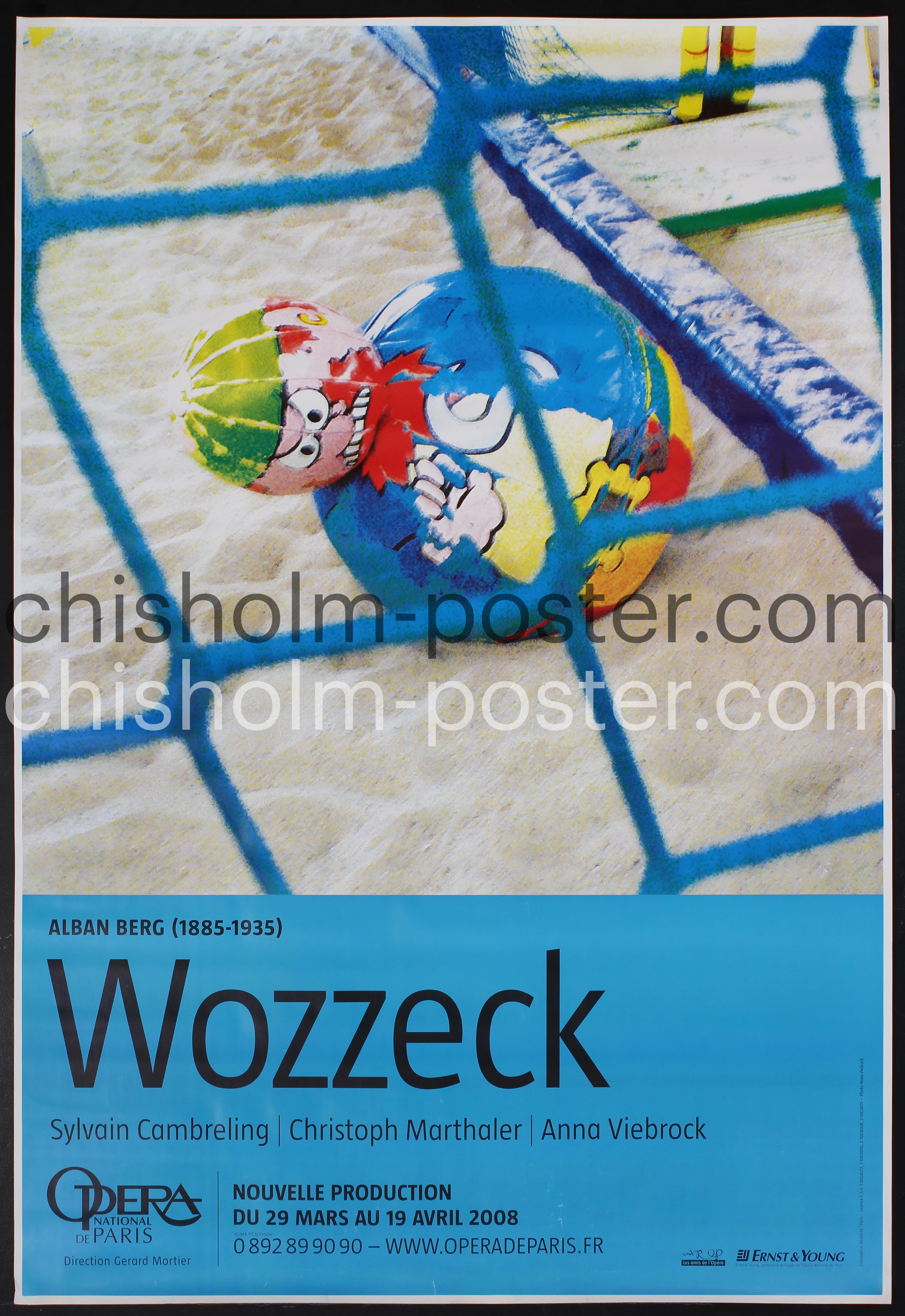 Wozzeck - Opera National de Paris | Original Vintage Poster | Chisholm ...
