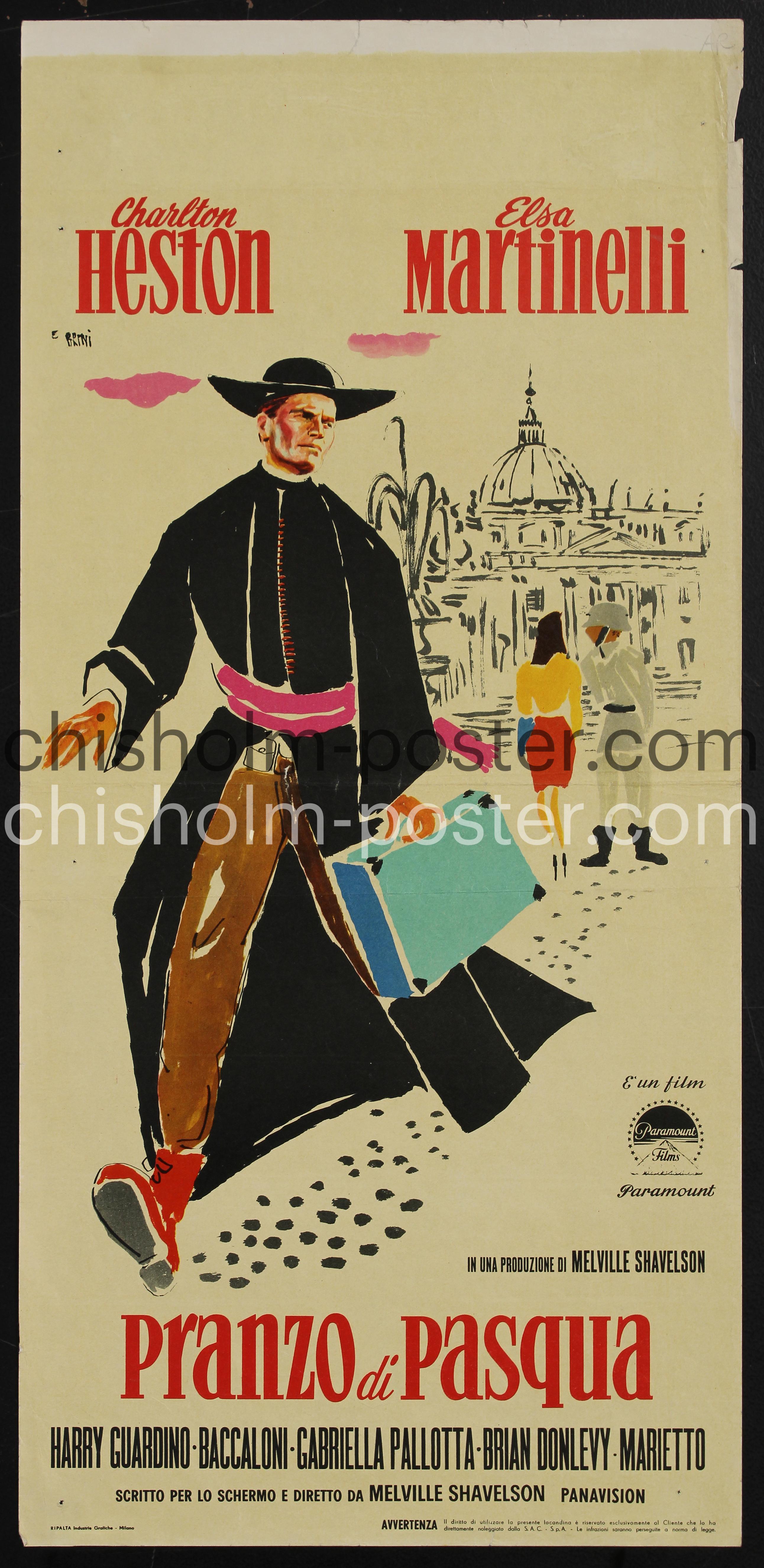 Pranzo di Pasqua (Locandina) | Original Vintage Poster | Chisholm ...